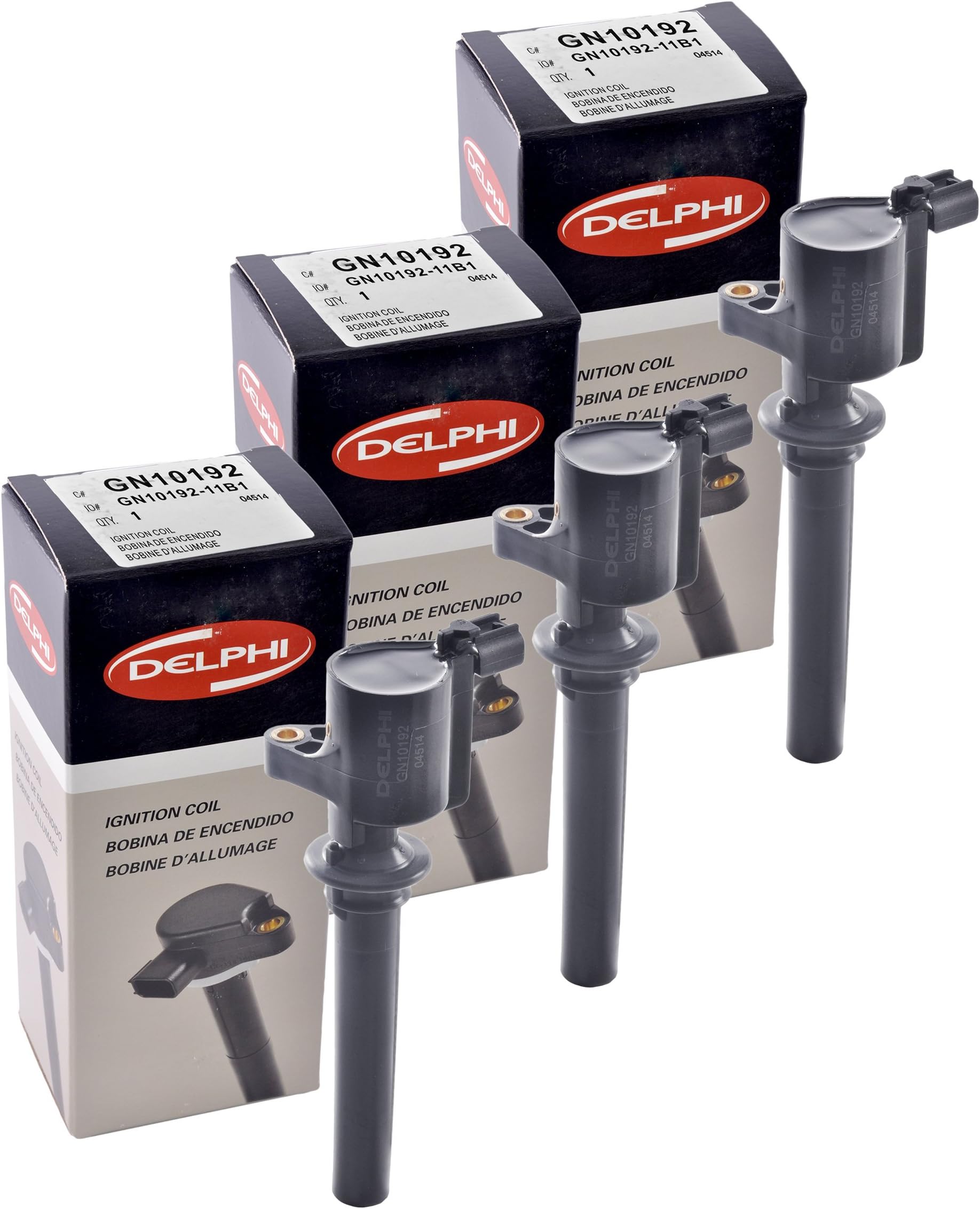Amazon.com: New Set of 4 Delphi GN10313 Igntion Coils : Automotive
