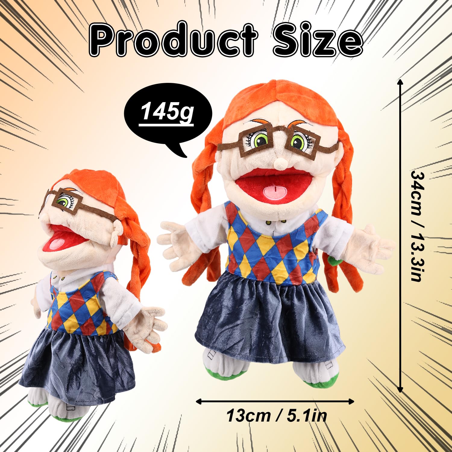 Jeffy Hand Puppets for Kid Jeffy’s Classmates JR Hand Puppet Toys to ...