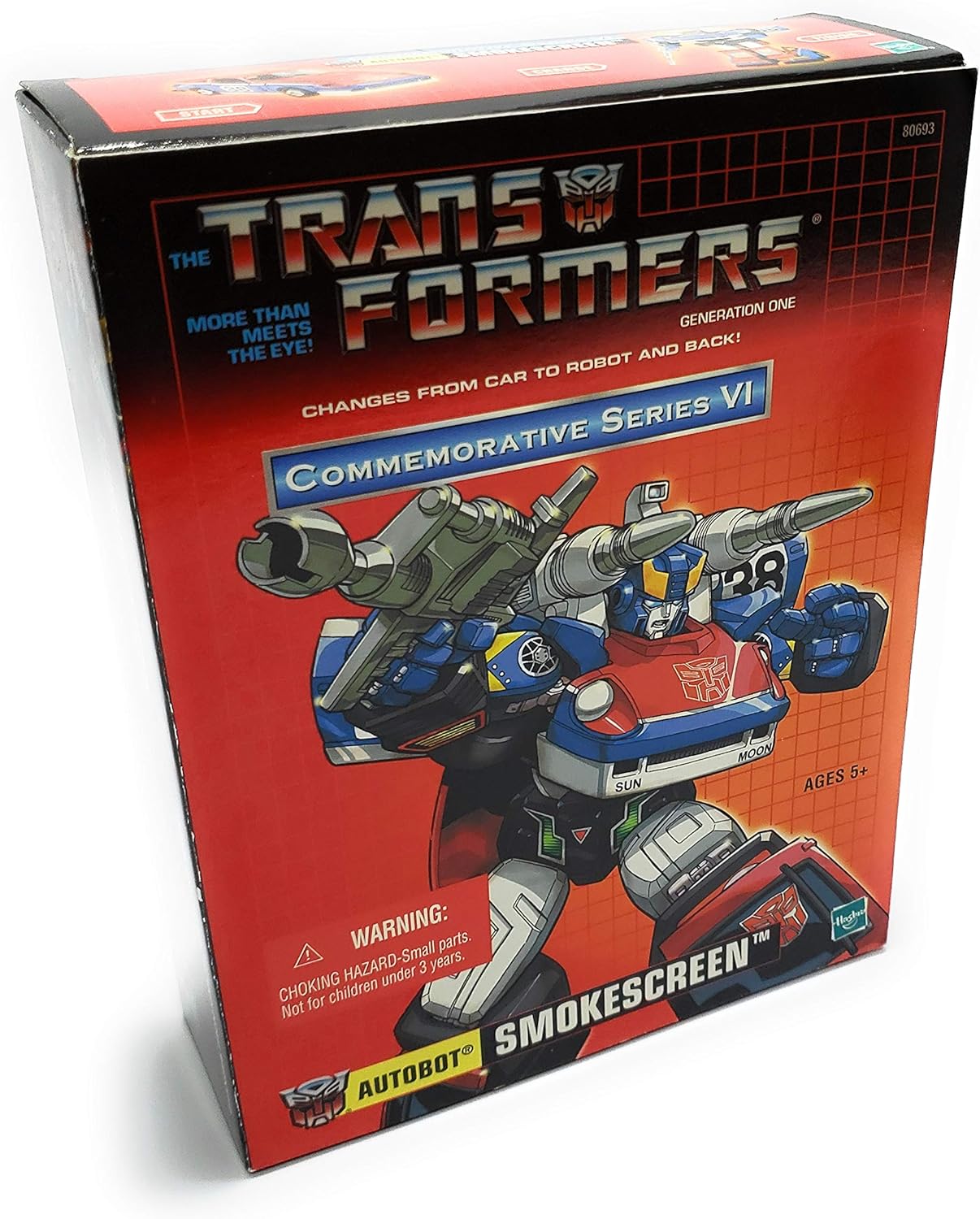 Amazon.com: Transformers Hasbro Commemorative Series VI Smokescreen ...
