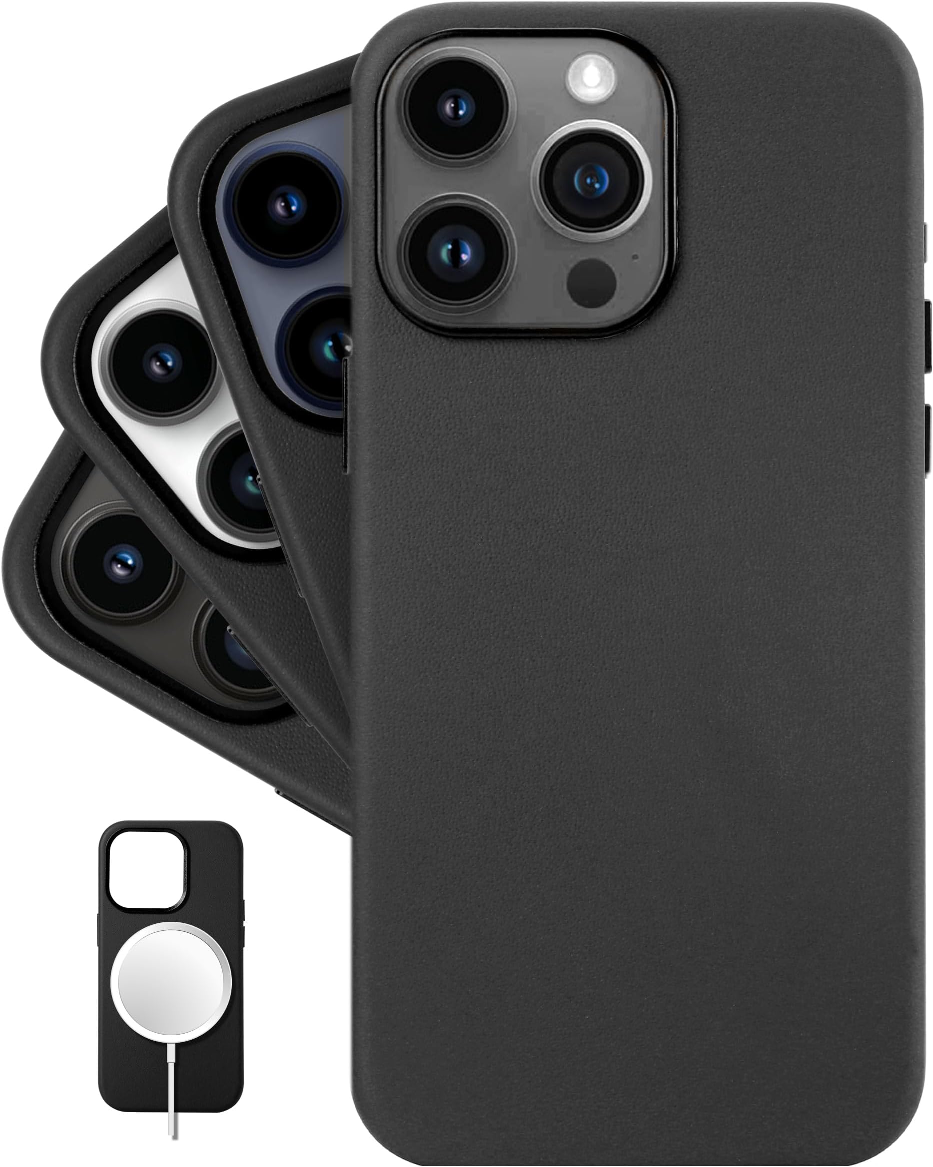 Amazon.com: LONLI Classic - (for iPhone 15 Pro Max) - European Nappa ...