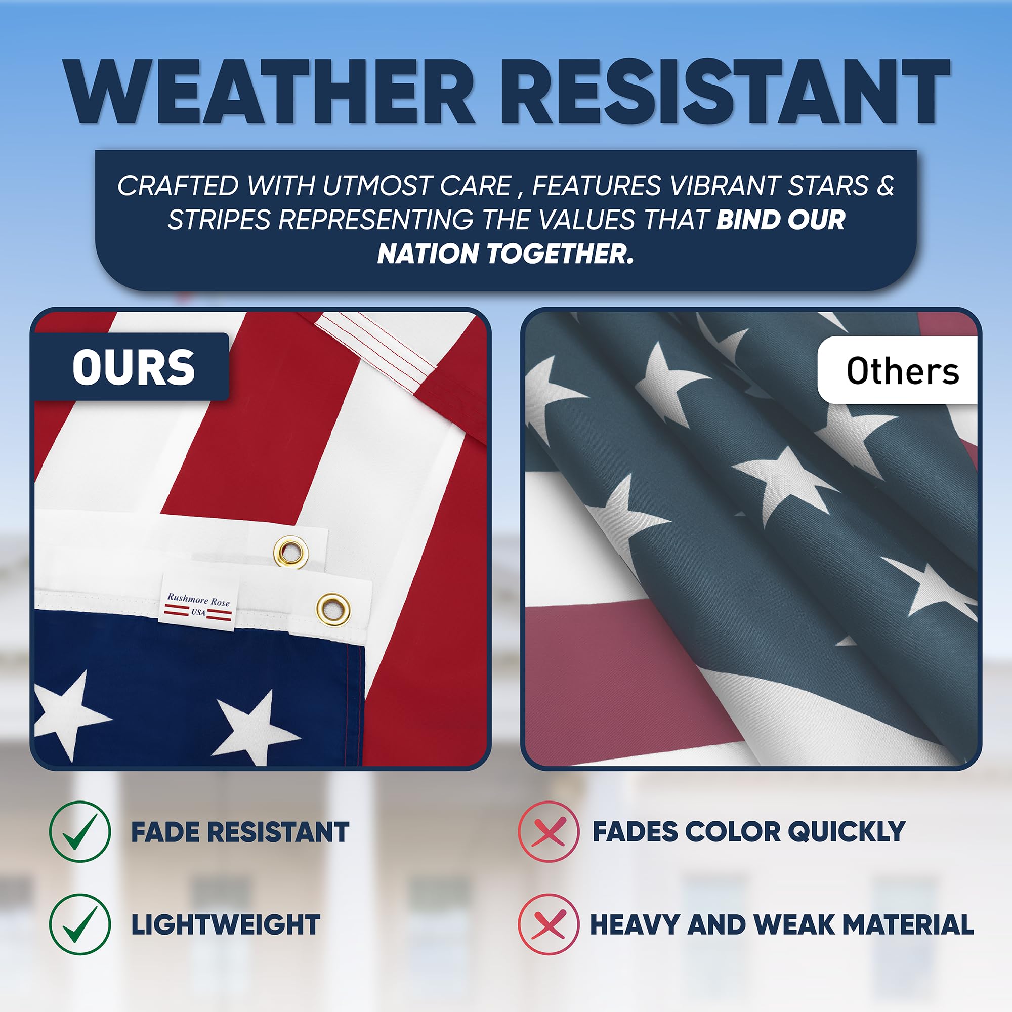 Snapklik.com : American Flags For Outside 4x6 USA Flag, Outdoor Heavy ...