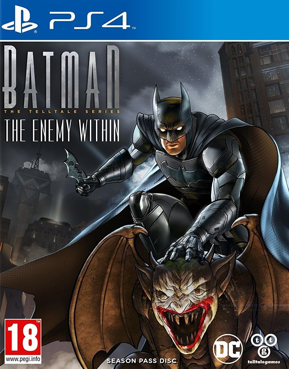 Tell-tale Batman: The Enemy Within (PS4) : Amazon.co.uk: PC & Video Games