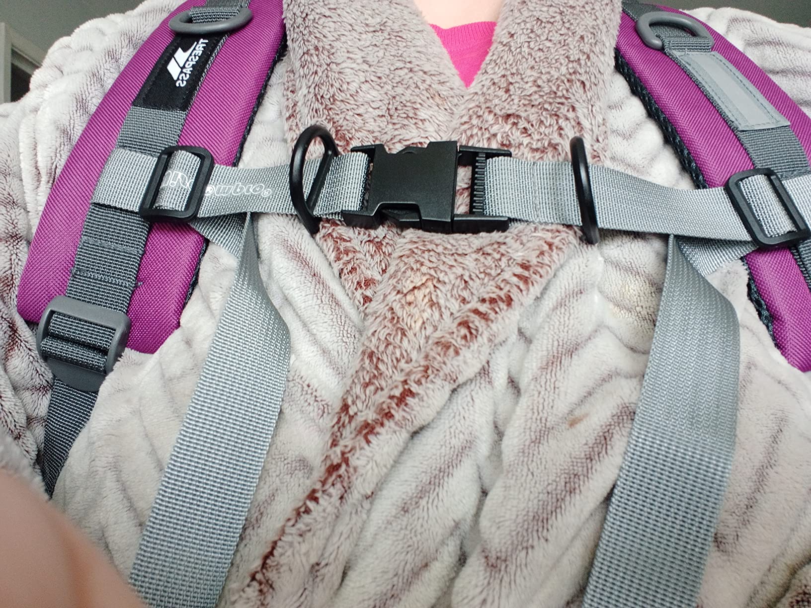 wisdompro Backpack Chest Strap, Heavy Duty Adjustable Backpack Sternum ...