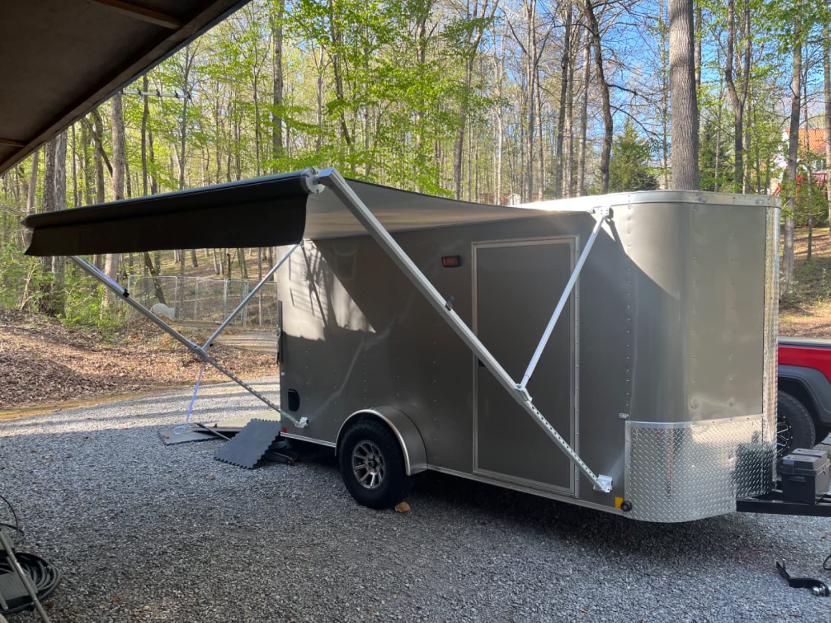 $63/mo - Finance Suncode Blcak RV Modular Retractable Manual RV Awning ...