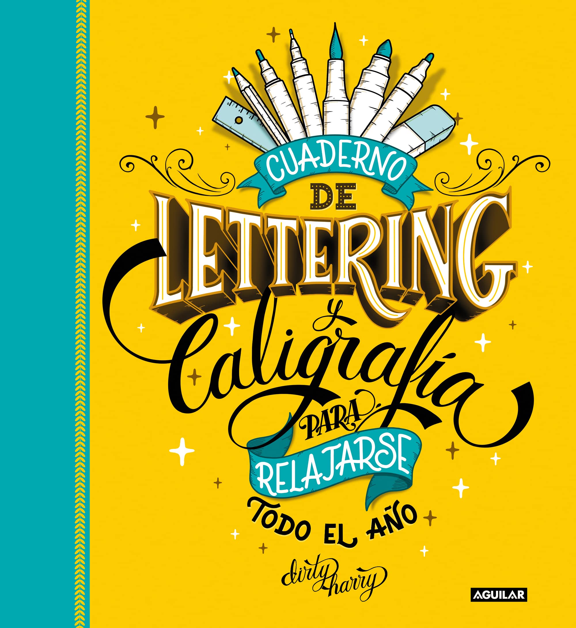 Amazon.com: Cuaderno de Lettering y Caligrafía para relajarse todo el ...