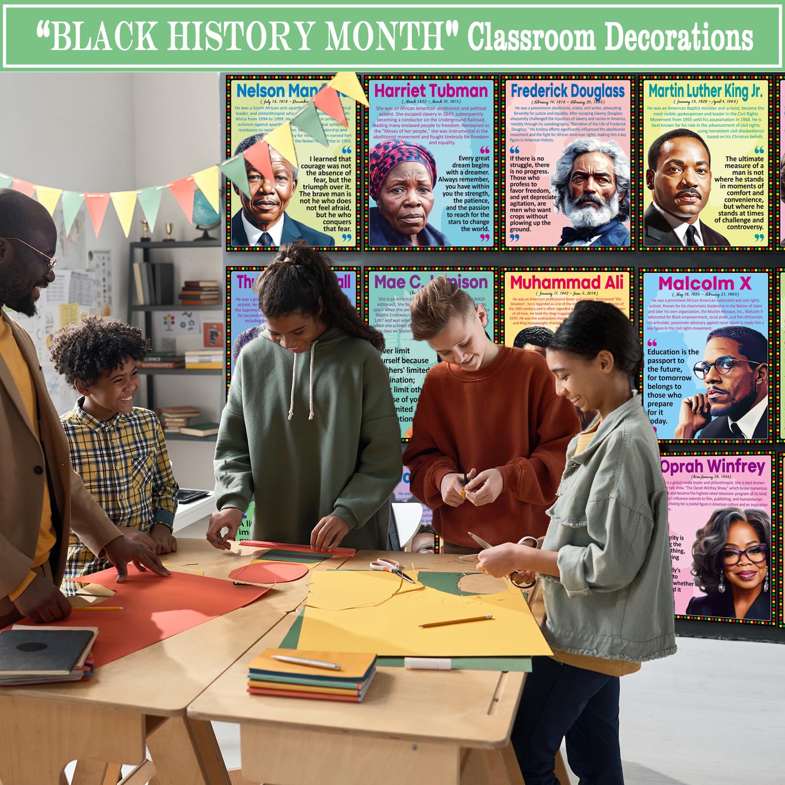 Snapklik.com : 16 Black History Posters - Black Juneteenth Posters 13.4 ...