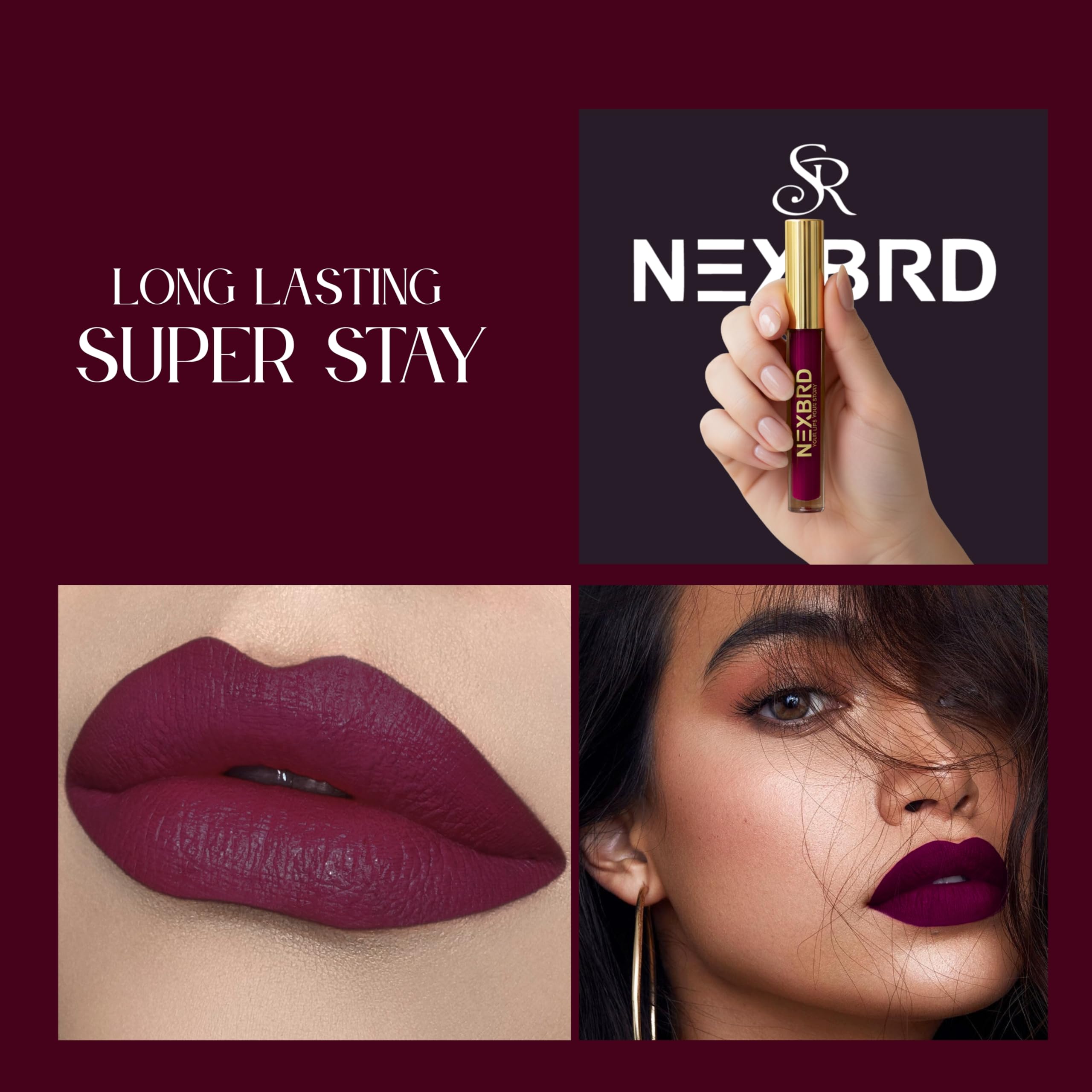Deep Berry Wine Lipstick