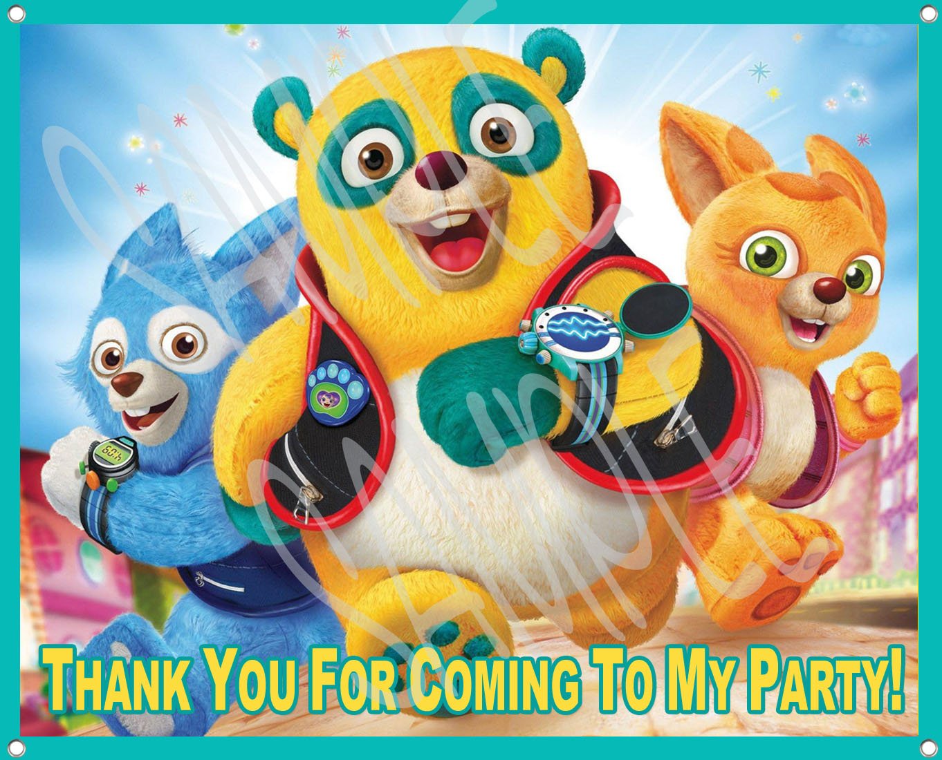 Special Agent Oso Party Supplies