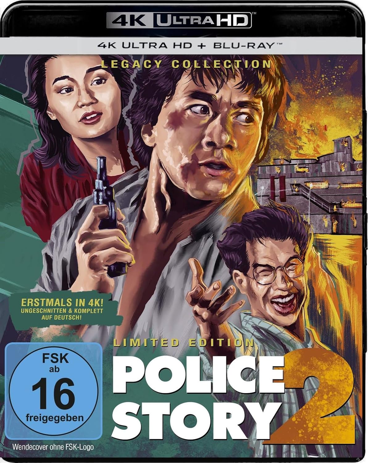 Police Story 2 4K - Legacy Collection LTD. - 4K HDR 2-Disc Limited Edition (4K Ultra HD) (+ Blu ...