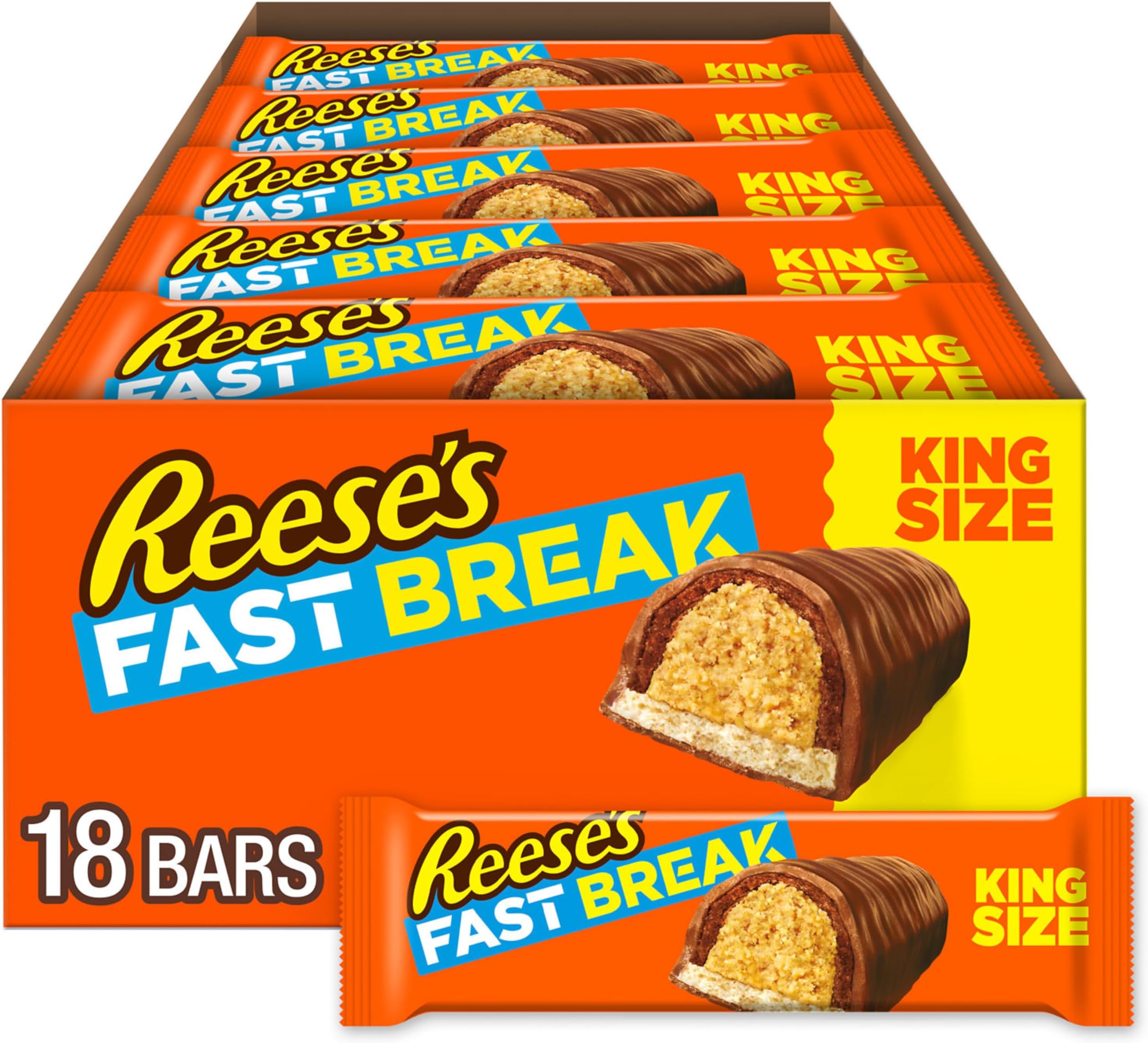 Amazon.com : Reese's Nutrageous Bar, 1.66 oz., 18/Box (HEC10930 ...