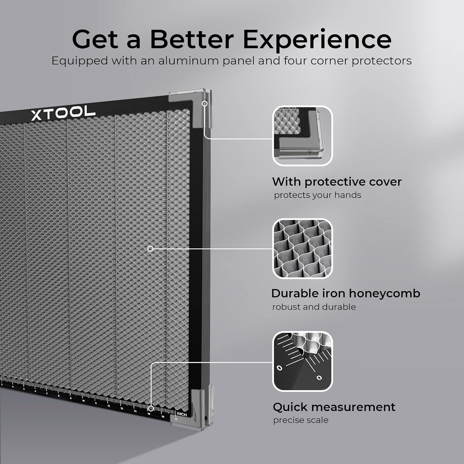 Buy xTool Honeycomb Working Table, Soulmate for xTool D1, D1 Pro and ...