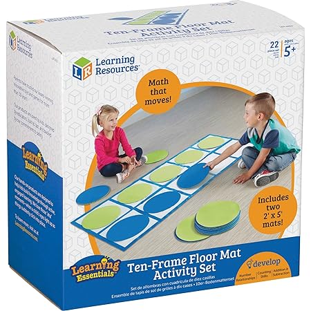 Amazon.com: Learning Resources Hundred Activity Mat - 57 Pieces, Ages 5 ...