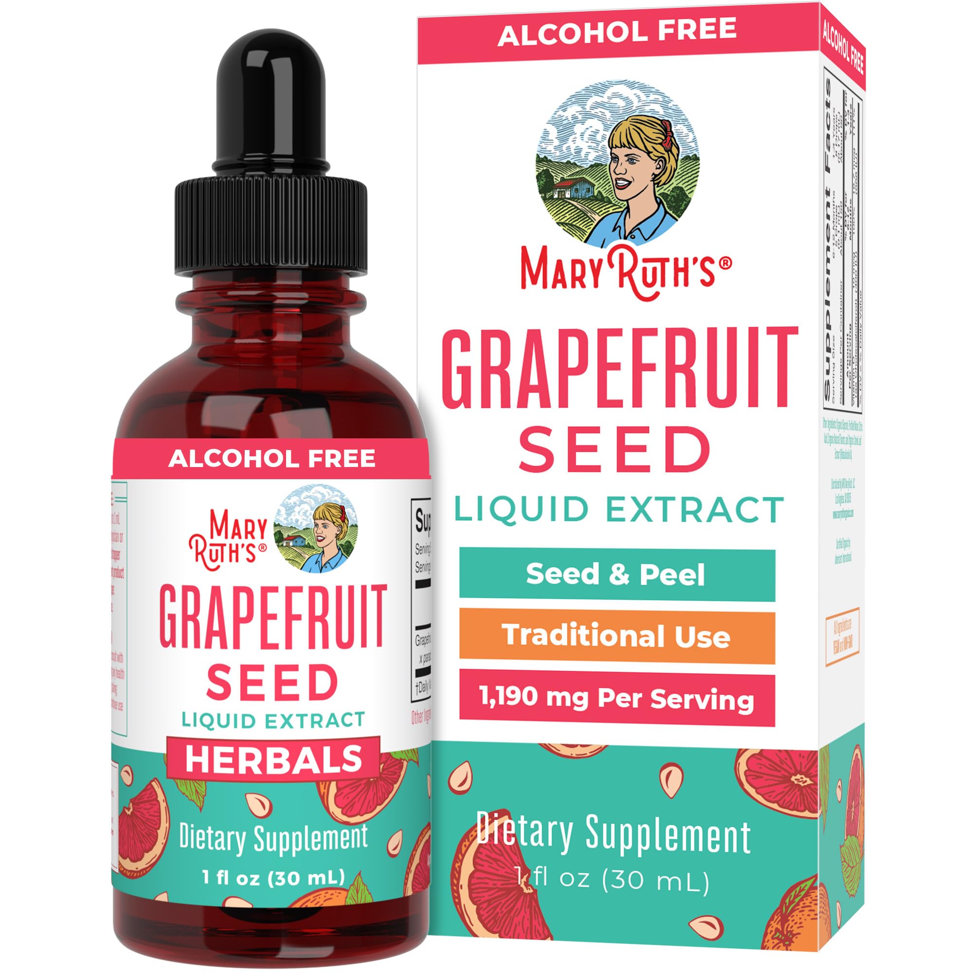 Amazon.com: Grapefruit Seed Extract by MaryRuth's Grapefruit Seed Oil ...