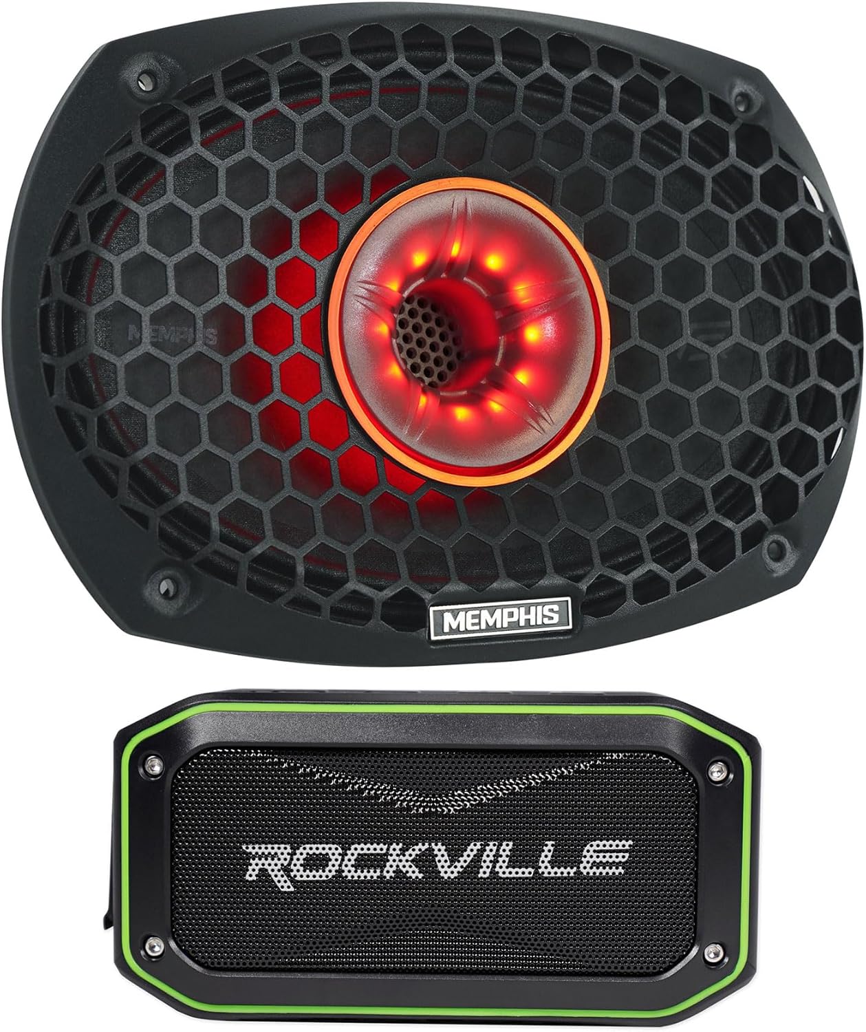 Amazon.com: Audiosavings Bundle: (1) Memphis Audio SRXP69WT V2 SRX Pro ...