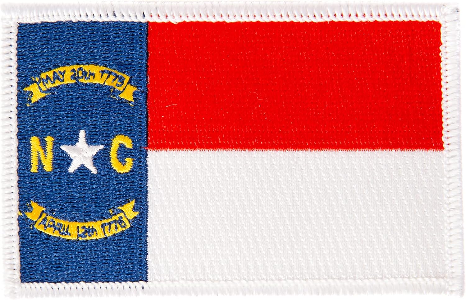 Amazon.com: Desert Cactus North Carolina Flag Patch – 3.5" x 2.25 ...
