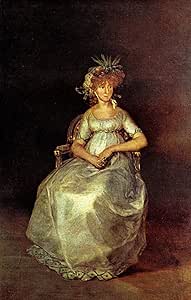 Amazon.com: Goya Countess of Chinchon 1800 J12582 A4 Poster on Canva ...