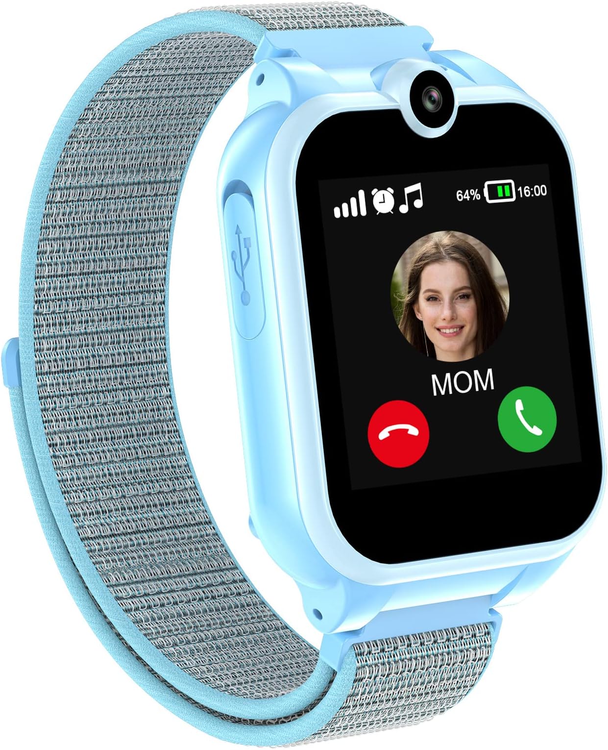PTHTECHUS Kinder Uhr - Zwei-Wege-Dialog Kinder Smartwatch Telefon Anruf ...