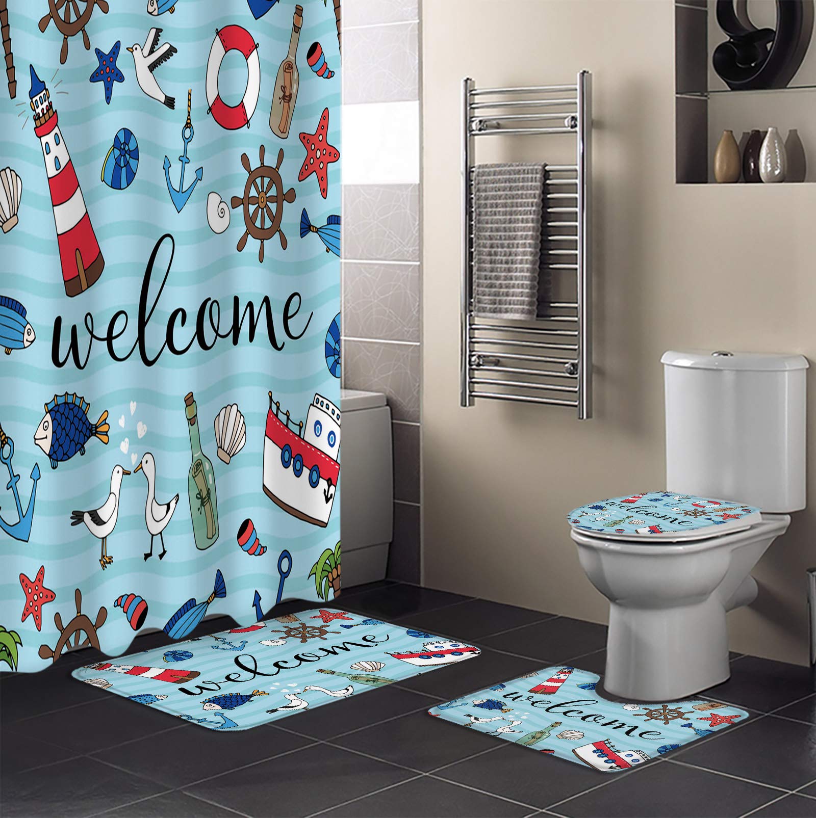 Character Bathroom Sets Legend 4 Piece Bathroom Set | Bathroom City
