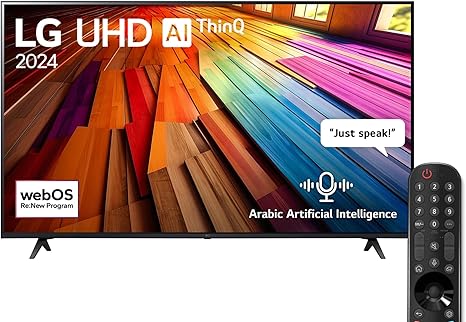 LG 55 Inch UHD UT80 4K Smart TV AI Magic remote HDR10 webOS24-55UT80006LB (2024): Buy Online at ...