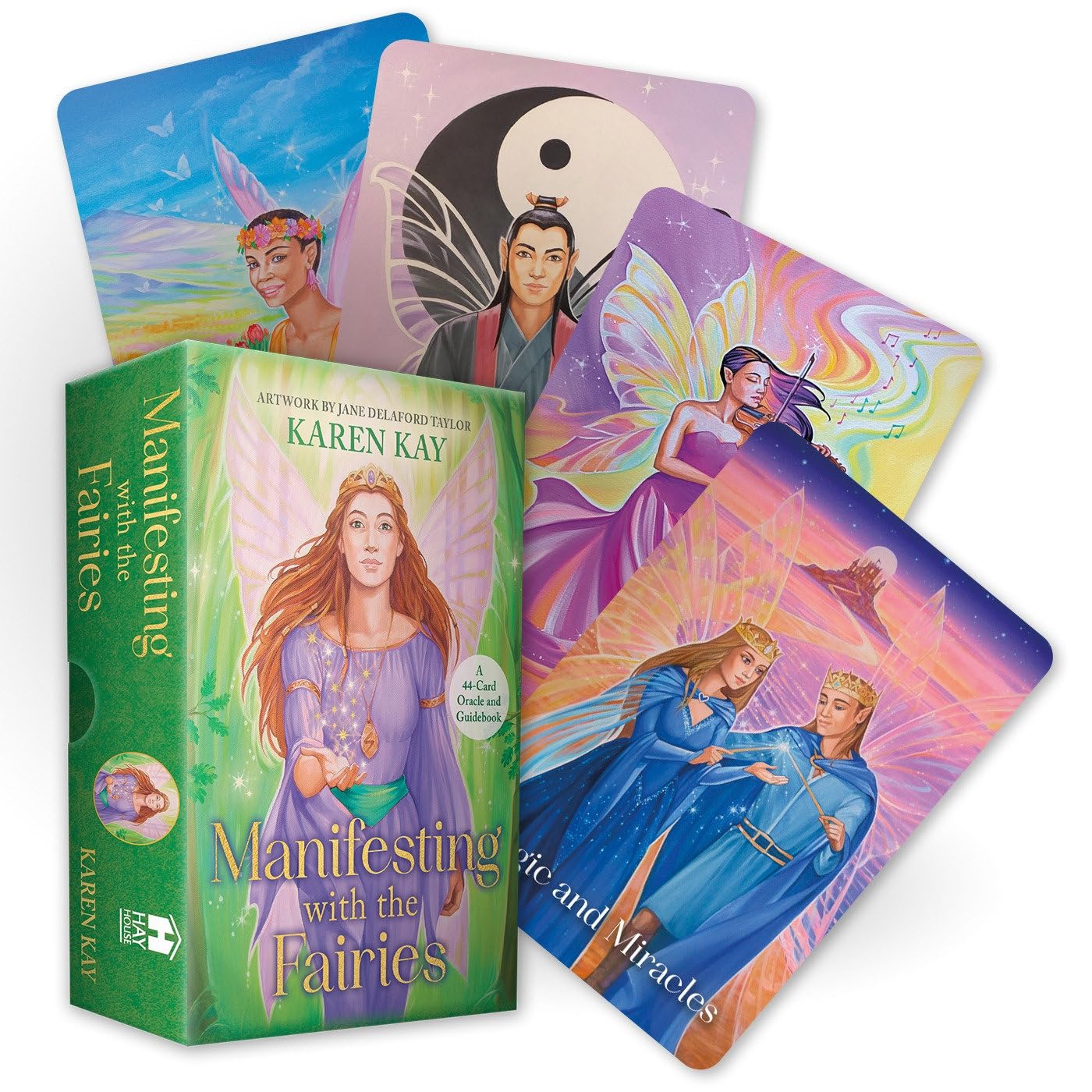 Manifesting with the Fairies: A 44-Card Oracle and Guidebook: Kay ...