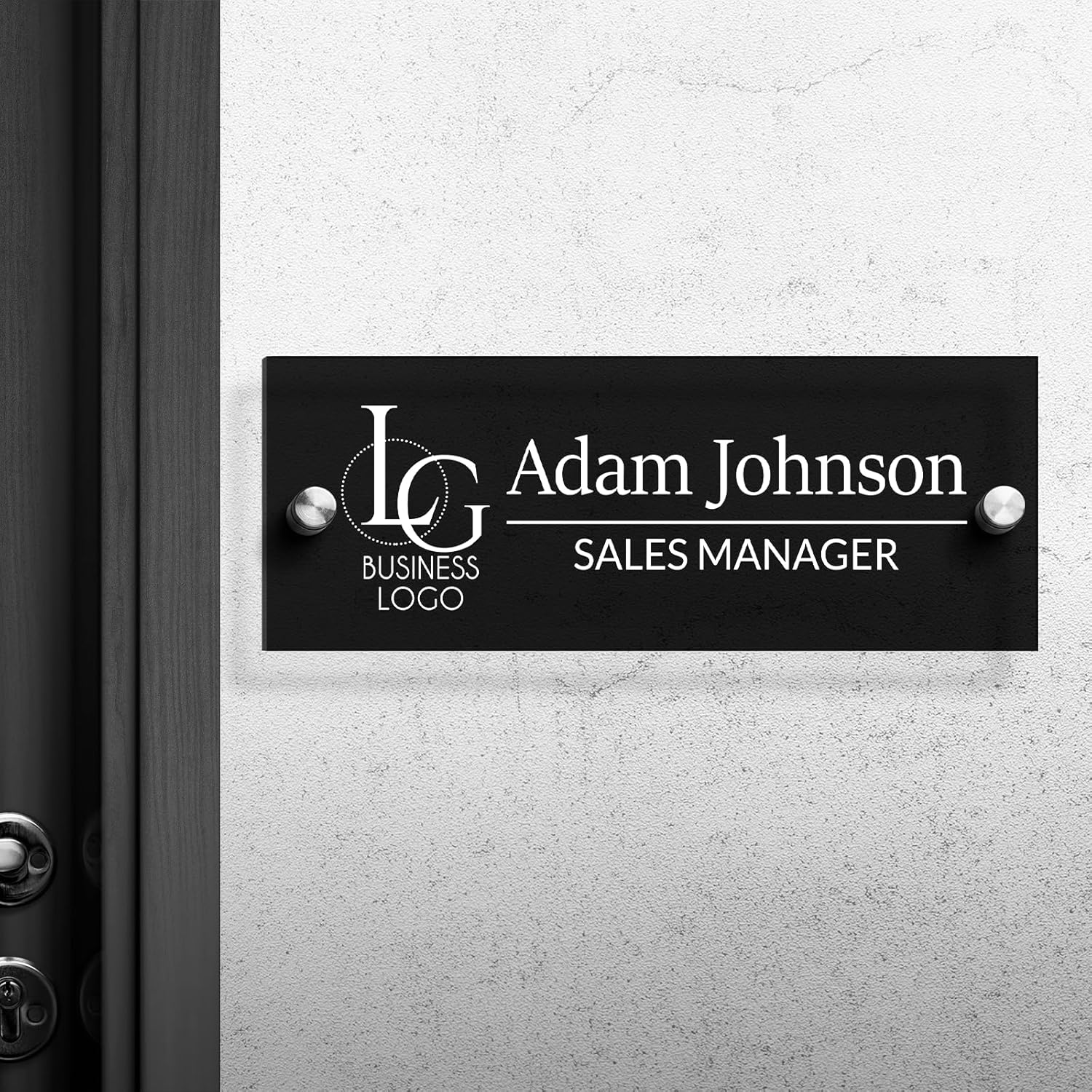 Amazon.com : Custom Name Plates for Doors Personalized Wall Name Signs ...