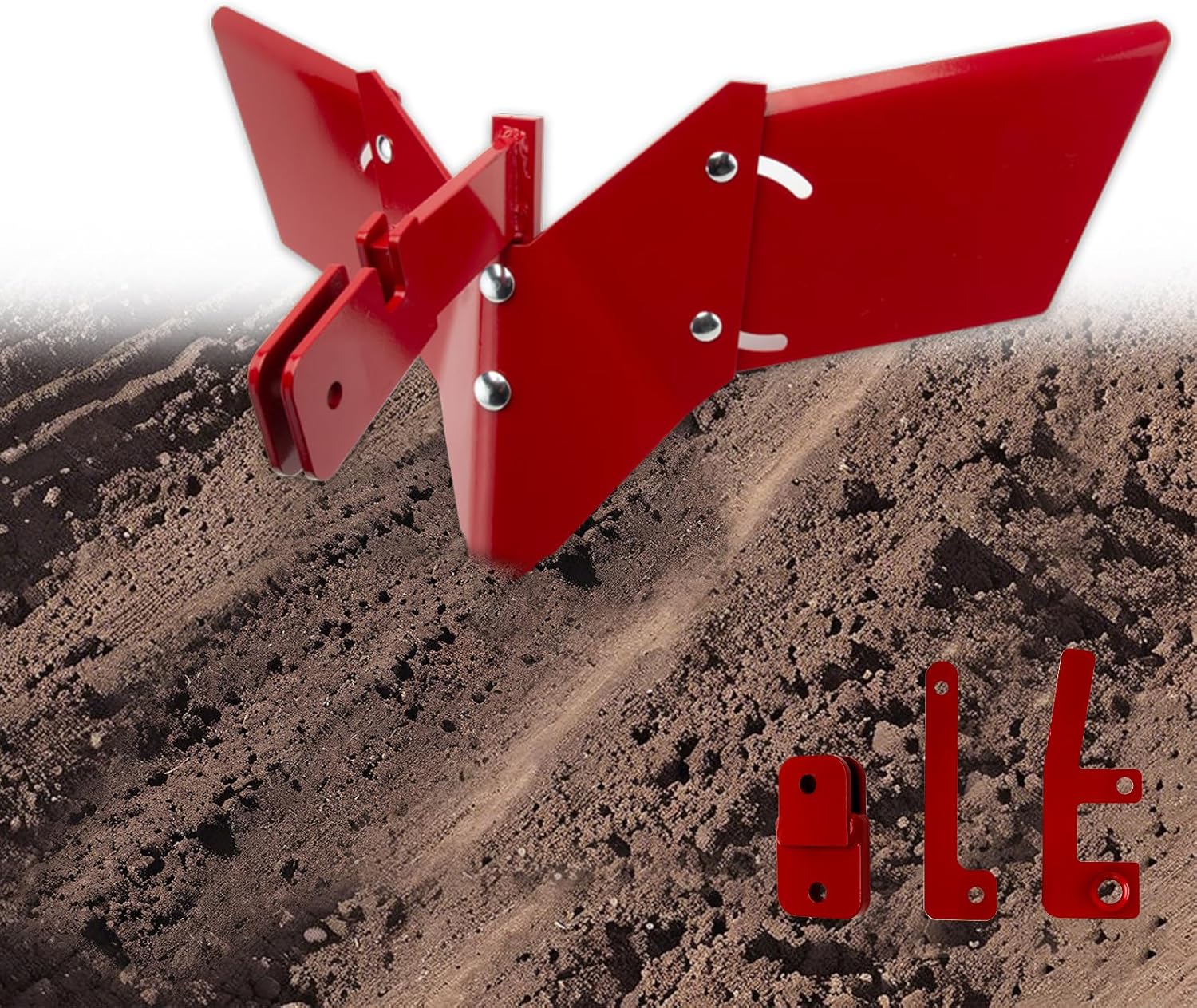 Amazon.com : 15683 Hiller-Furrower Kit for Rear Tine Rototillers ...