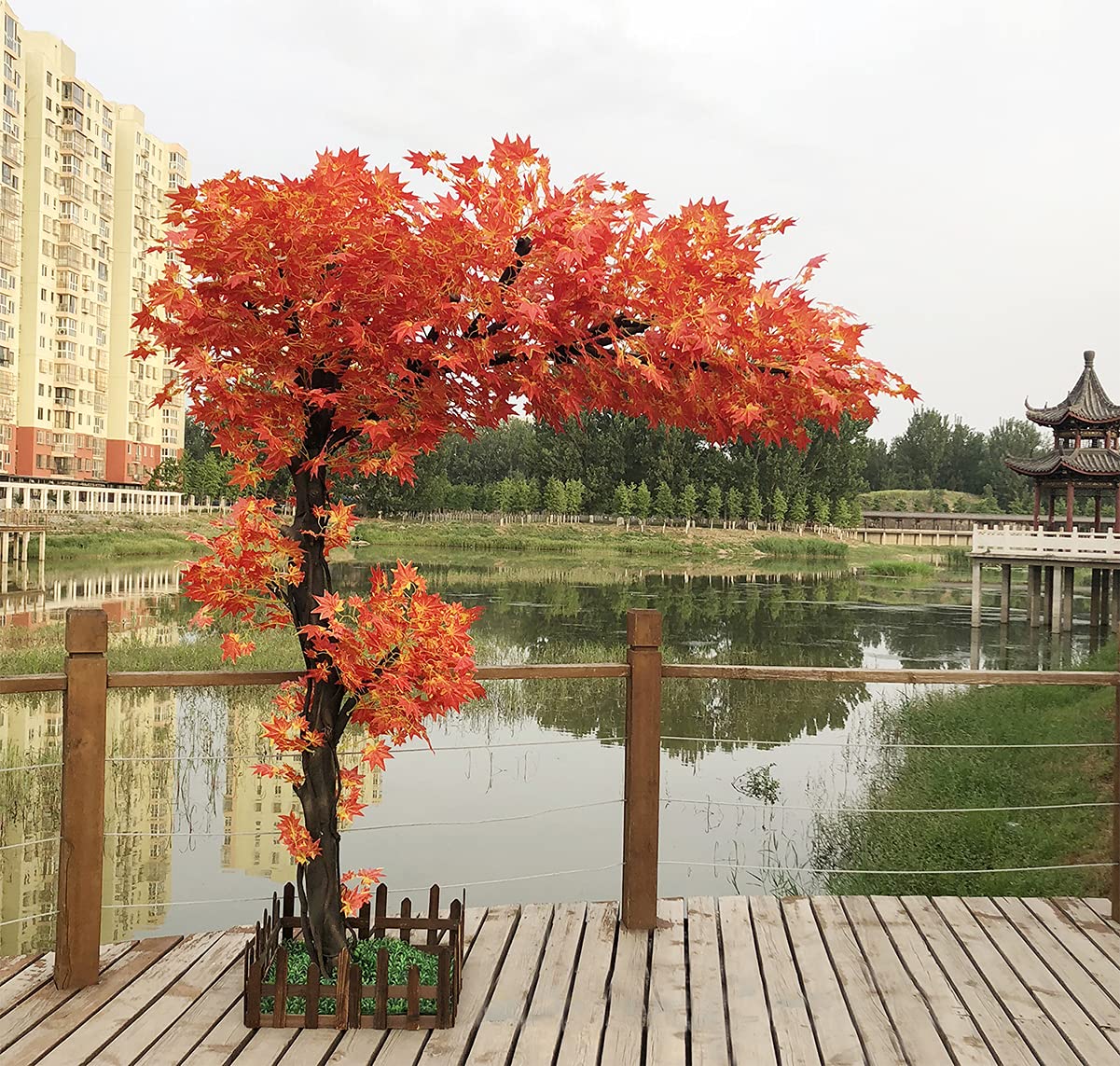 Maple Tree Fake Tree Modeling Tree Simulation Red Maple Tree ...