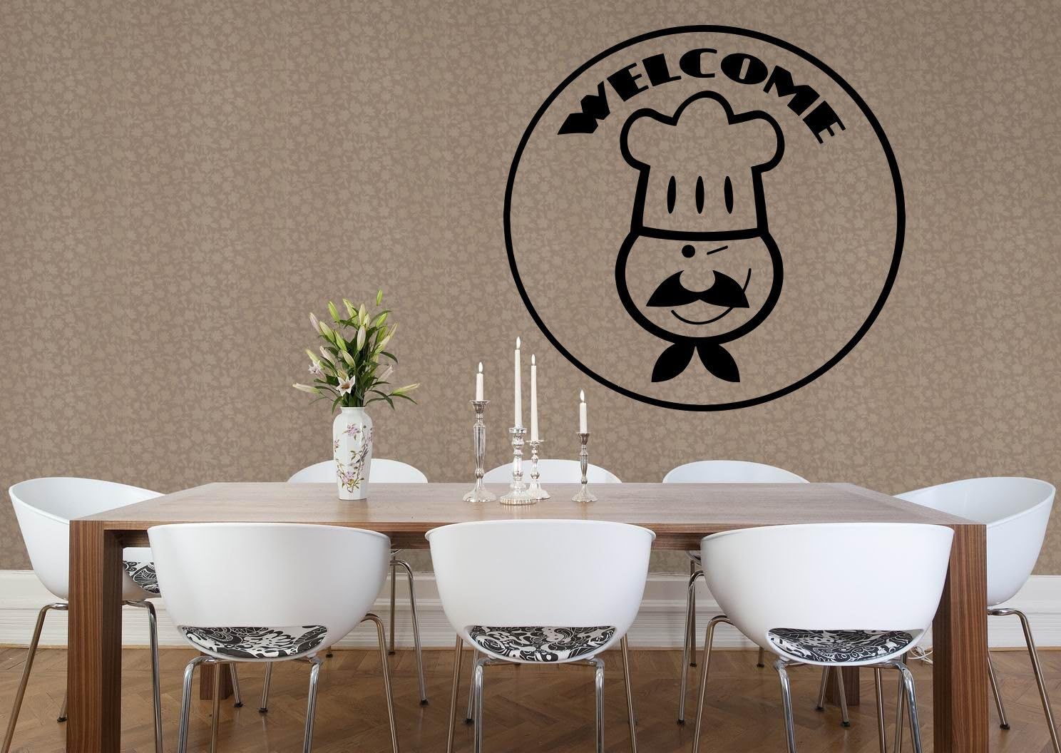 Amazon.com: N.SunForest Welcome Cook Kitchen Food Wall Vinyl Sticker ...