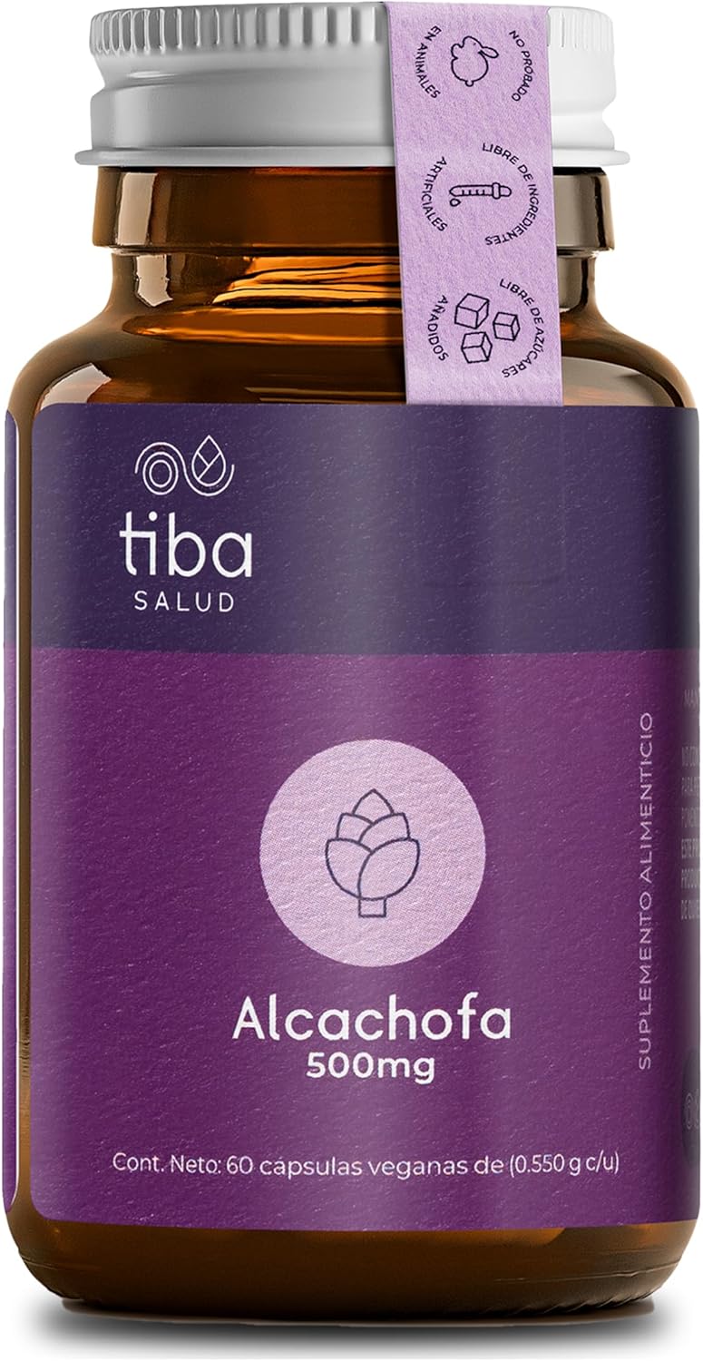 TIBA SALUD - Alcachofa: Vitalidad en Cápsulas - Complemento alimenticio ...