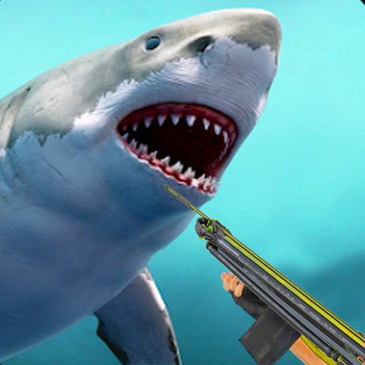 Angry Shark Gun Shooting Attack Simulator World SpearFishing Hunting ...