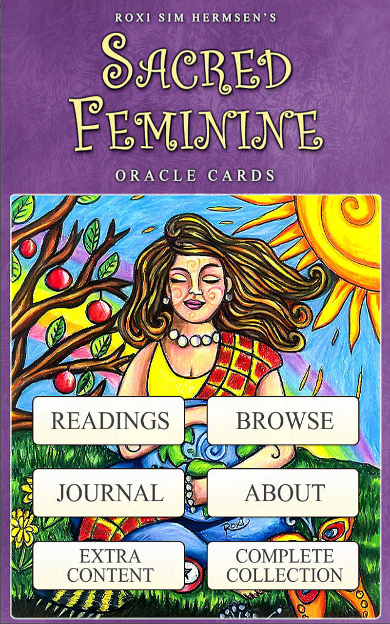 Sacred Feminine Oracle Cards - App on Amazon Appstore