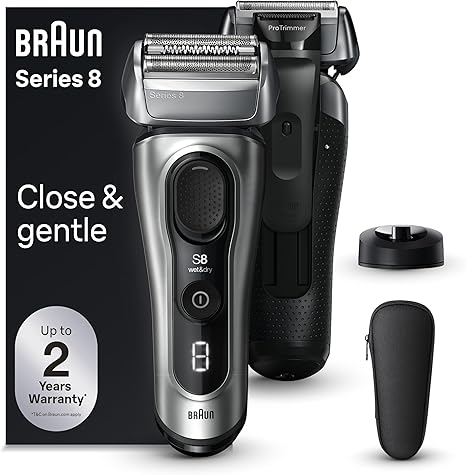 Amazon.com: Braun Series 8 Electric Razor for Men, with 4+1 Shaving ...