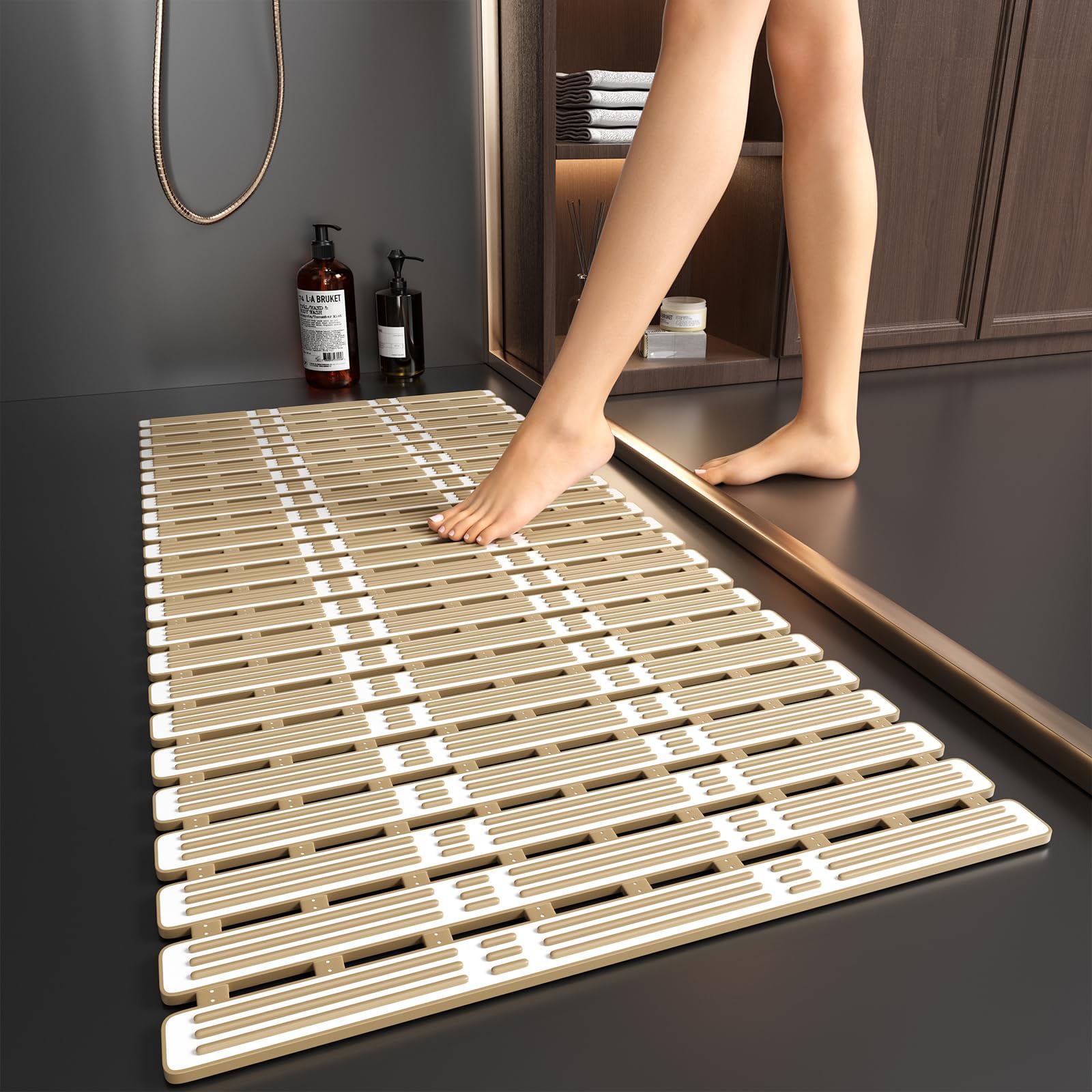 Amazon.com: MBOSS Bathtub Mat Non Slip,Super Soft Bath Mat for Tub 24 X ...