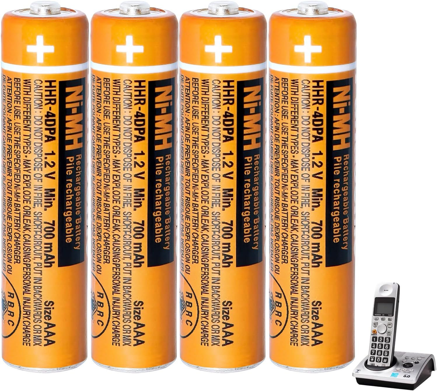 Amazon.com: CUCESH NI-MH AAA Rechargeable Battery 1.2V 700mah ...