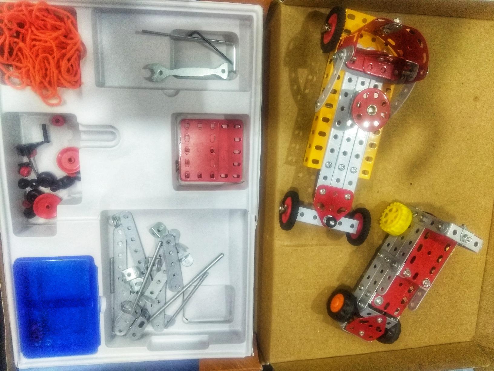 Toykraftt 32-in-1 Mechanics Toys, STEM Toys, Engineering Toys for Kids ...