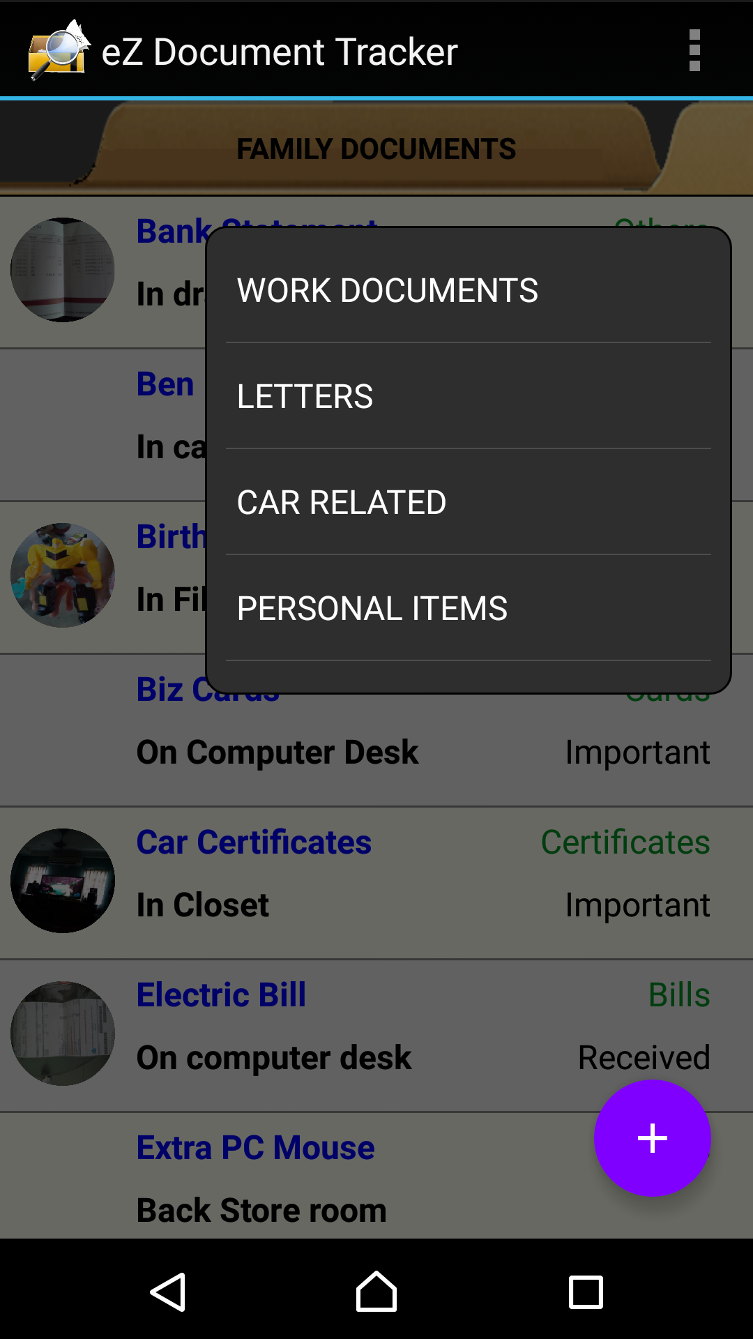 eZ Document Tracker (Free) - App on Amazon Appstore