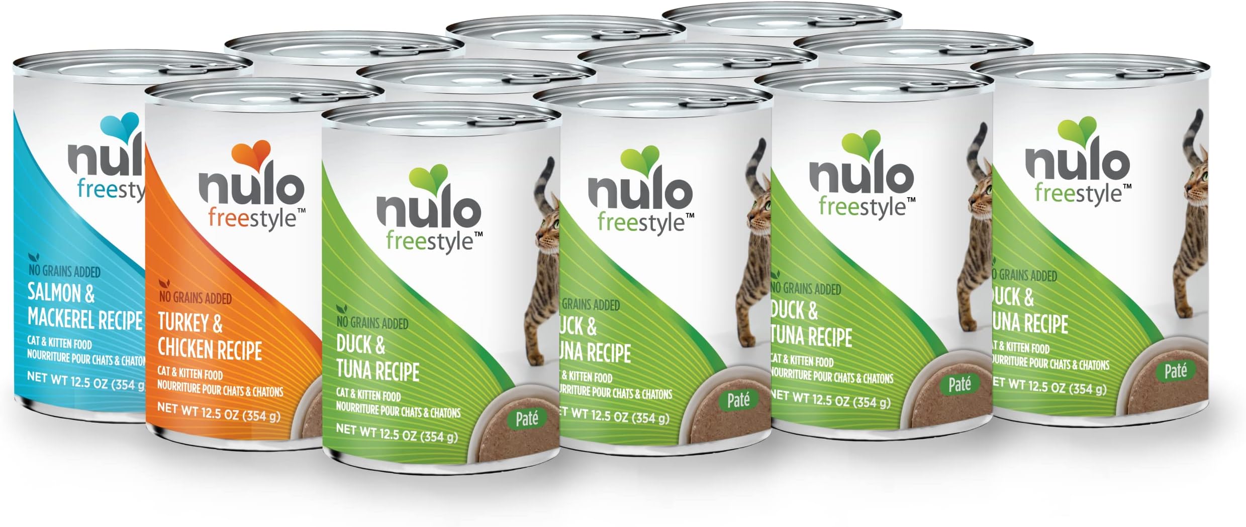 Amazon.com : Nulo Freestyle Wet Cat Food 24 Pack Mousse, Smooth as Silk ...