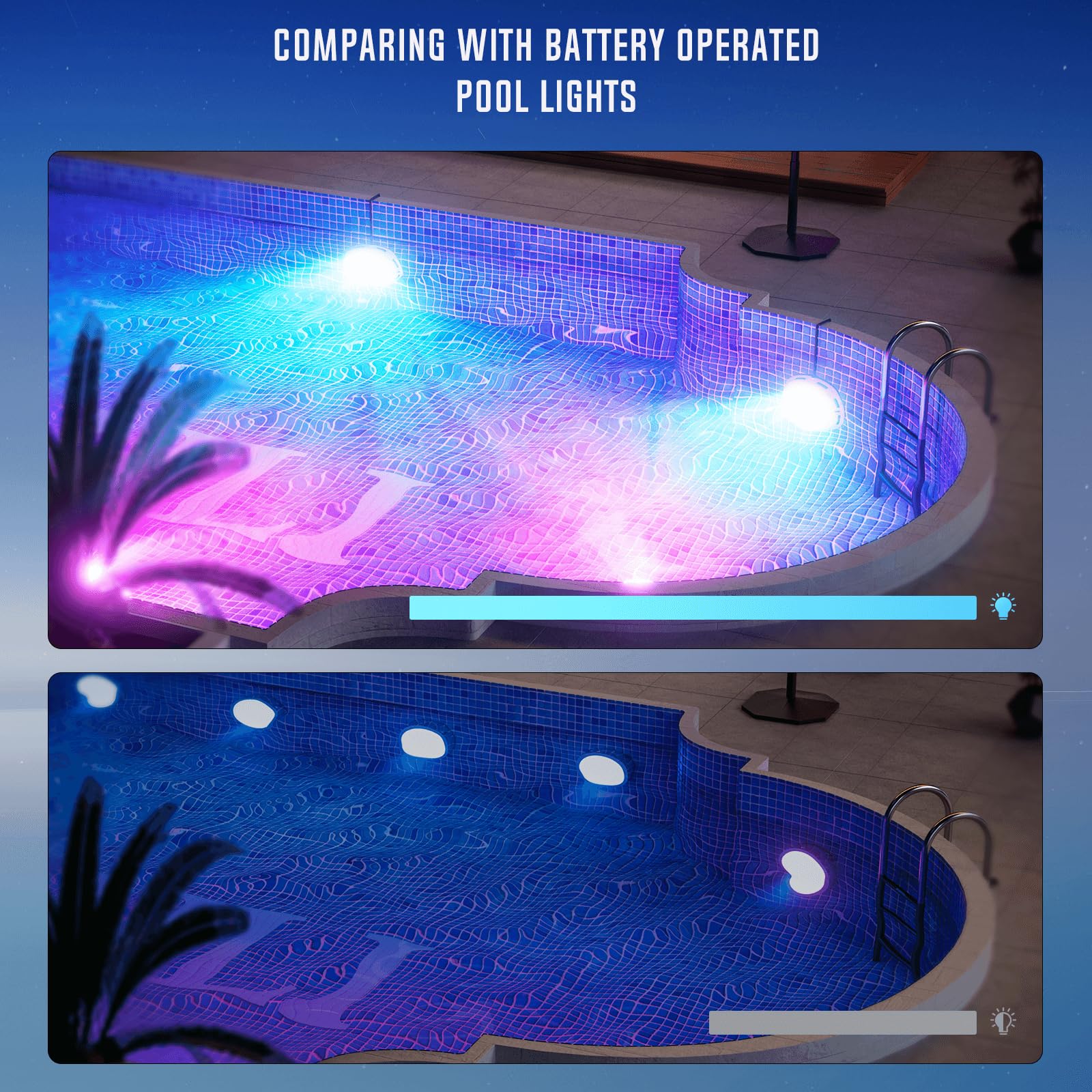 Pools With Lights In The Bottom Surface Star Floor Swimming Pool