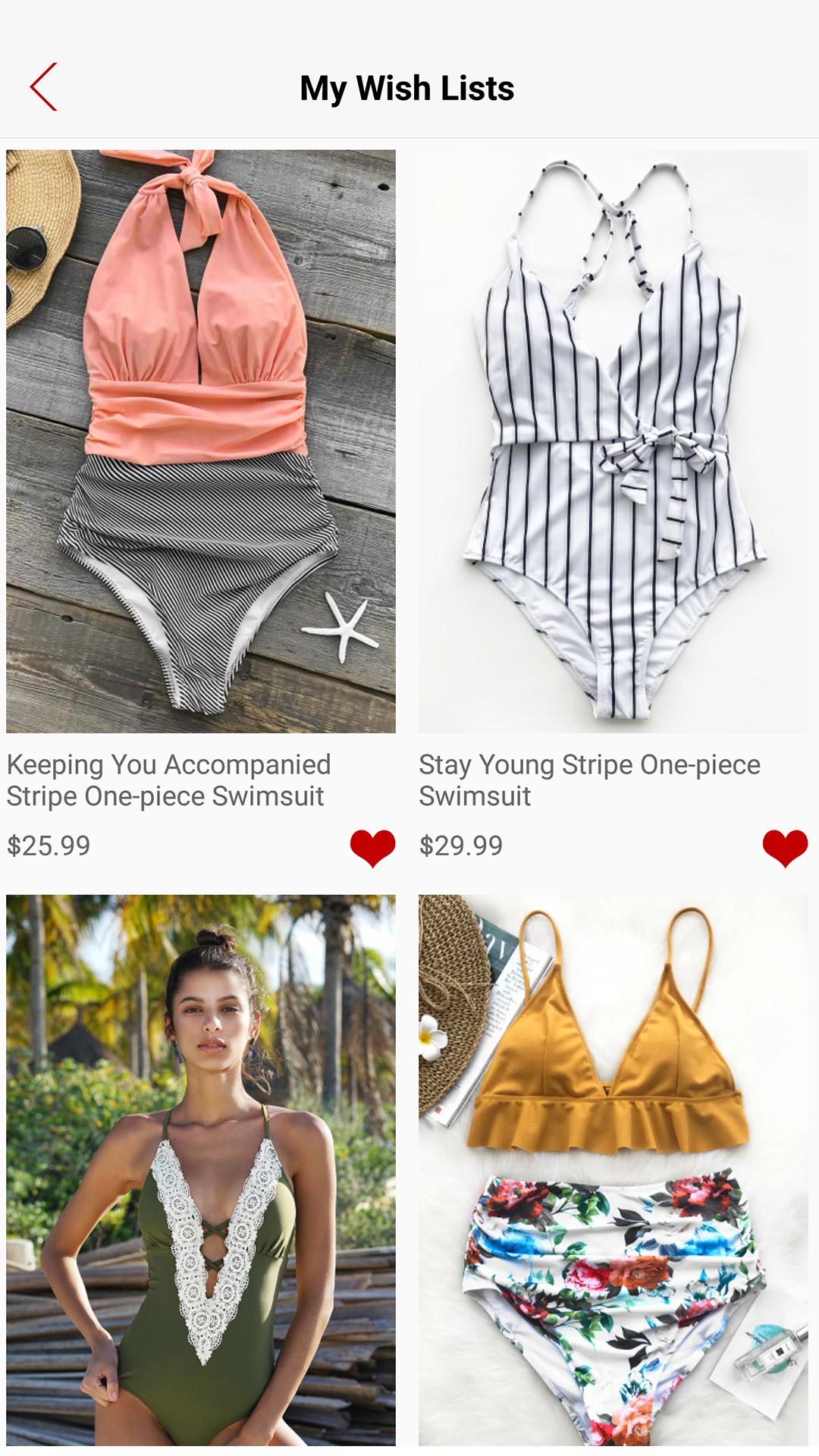 Aplicación Cupshe - Swimsuit Fashion Shop en Amazon Appstore