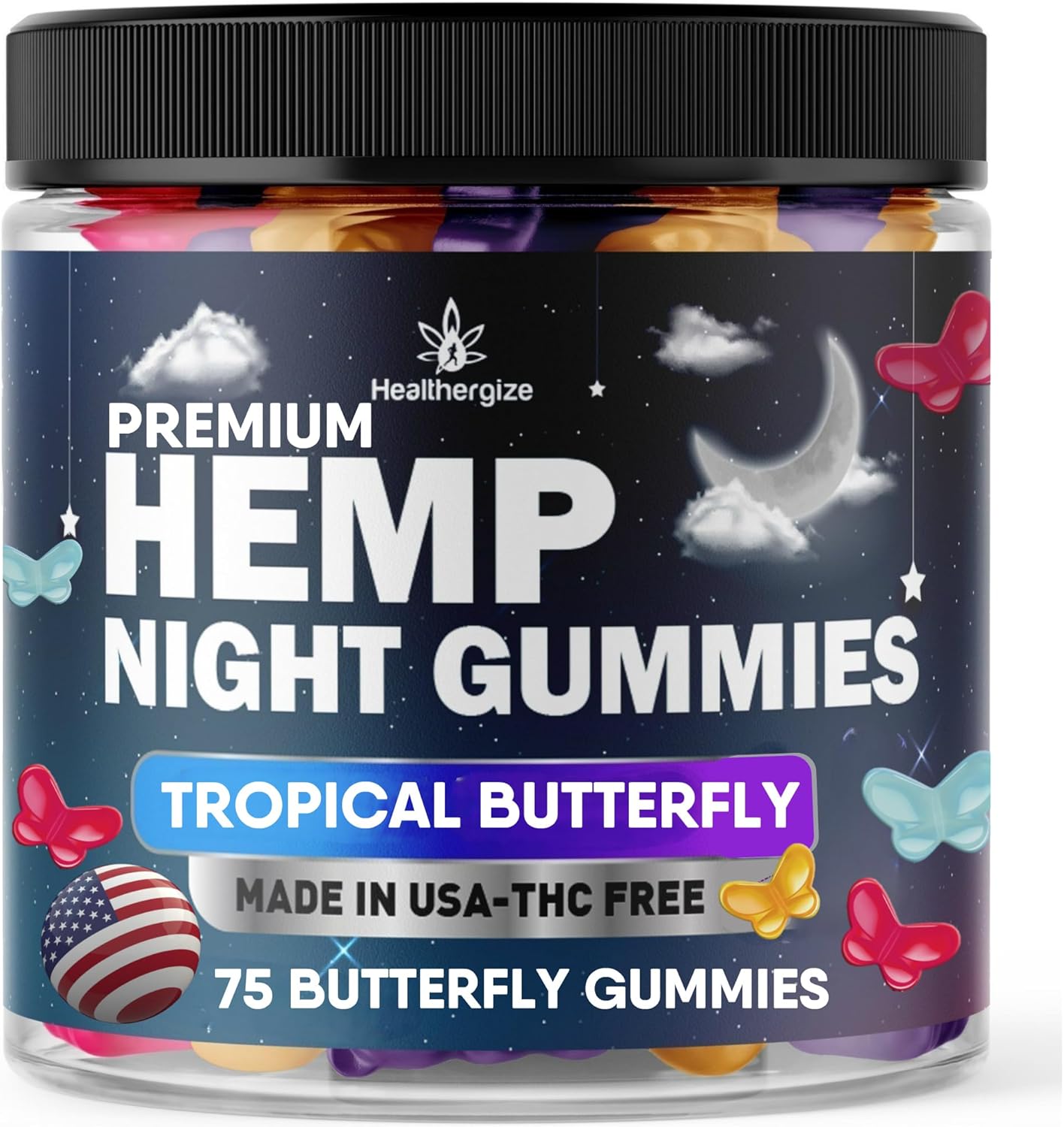Amazon.com: Hemp Gummies Night Time, High Potency Nap Gummies, Peace ...
