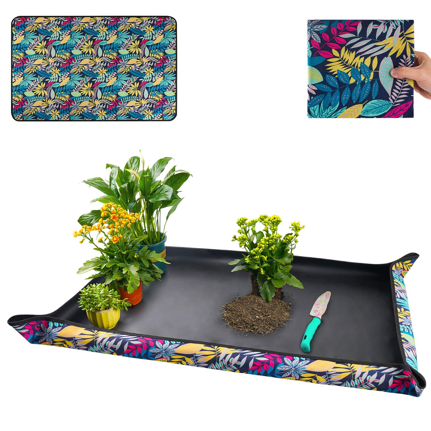 Snapklik.com : Onlysuki Extra Large Repotting Mat For Indoor Plants ...