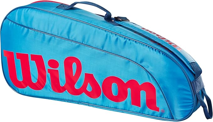 Amazon.com : WILSON Junior Tennis Racket Bag - Blue/Orange, Holds up to ...