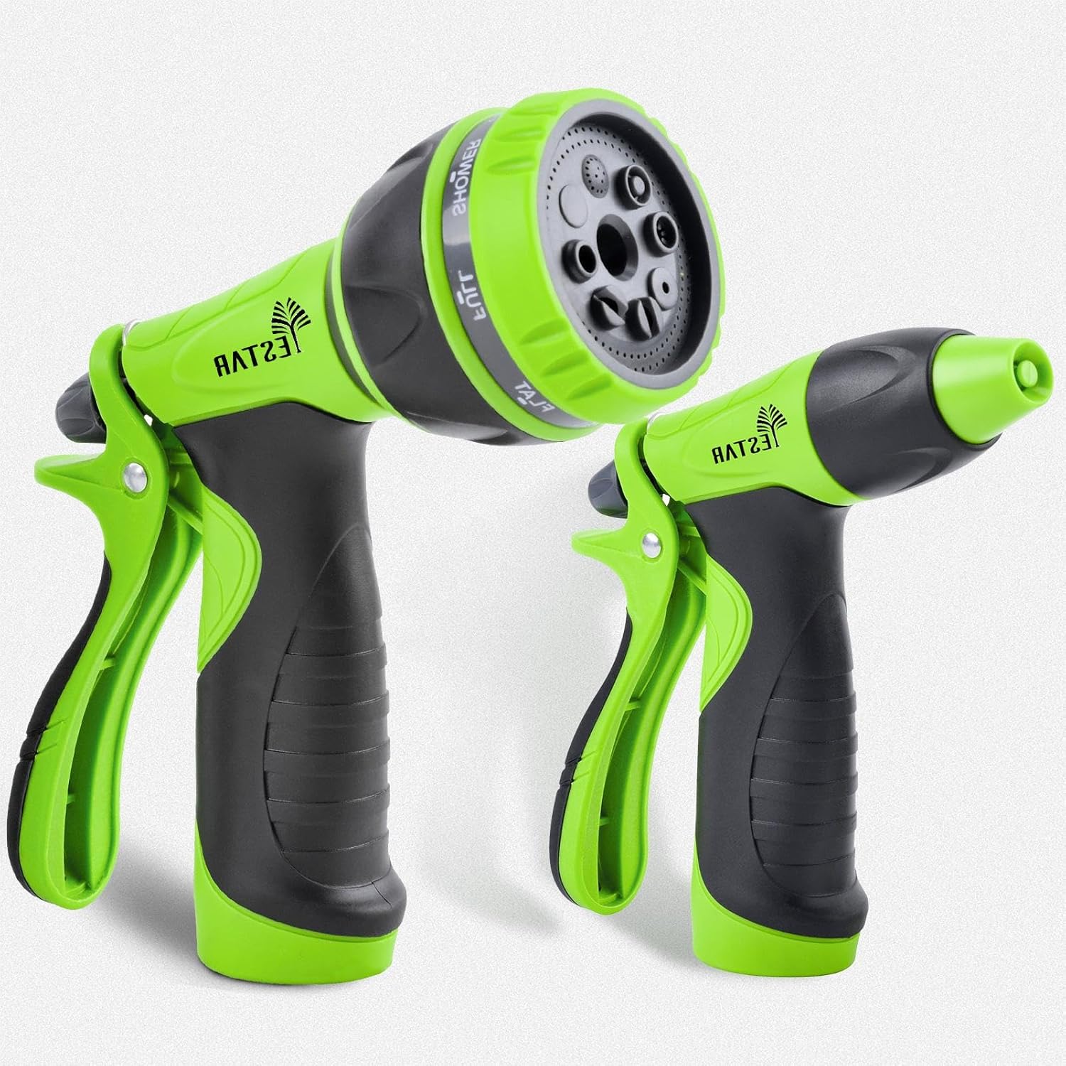 Amazon.com : YESTAR Garden Hose plastic Nozzle Spray 8 Adjustable High ...