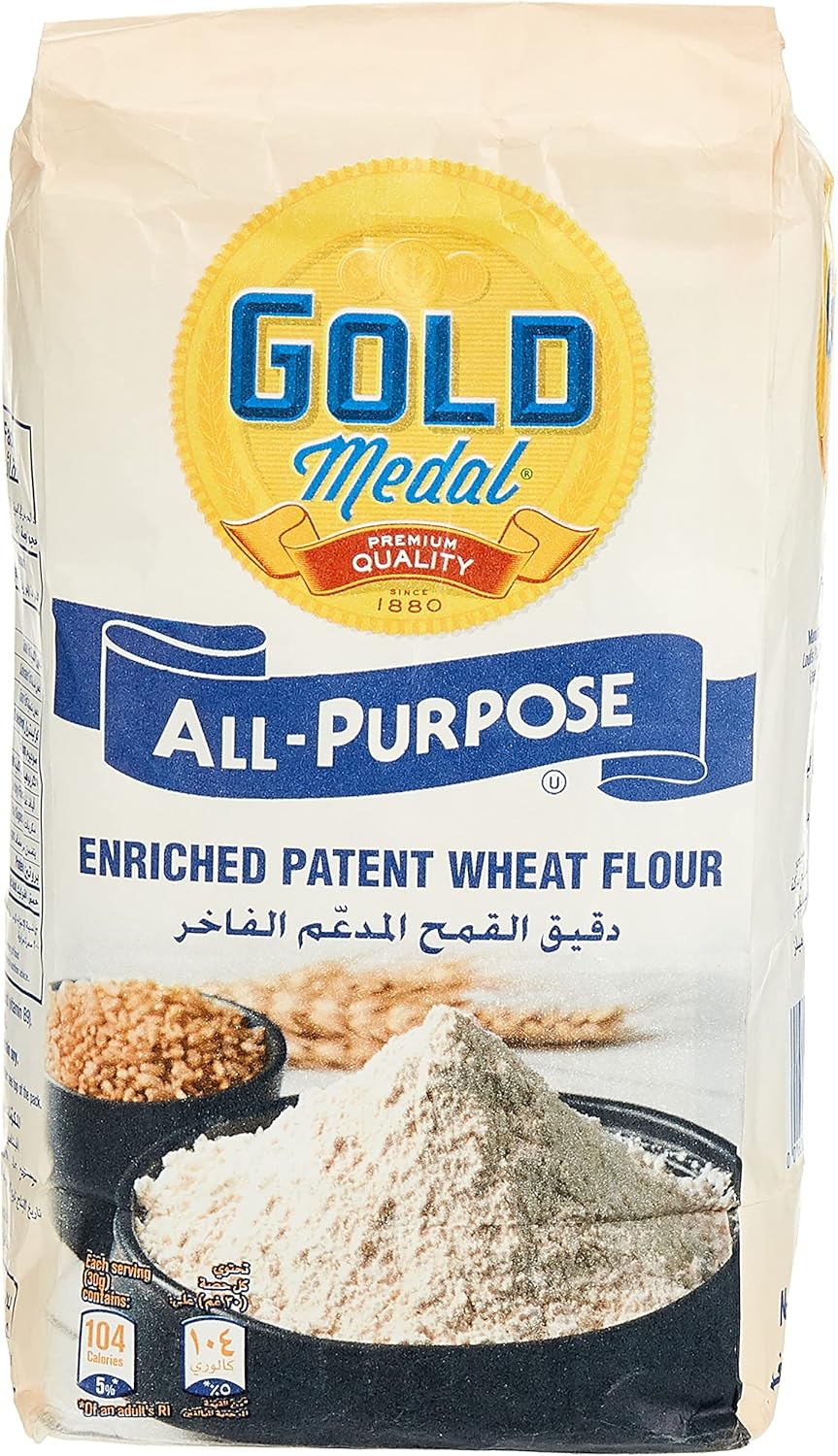 Gold Medal All-Purpose Enriched Patent Wheat Flour, 2 kg : Amazon.ae ...