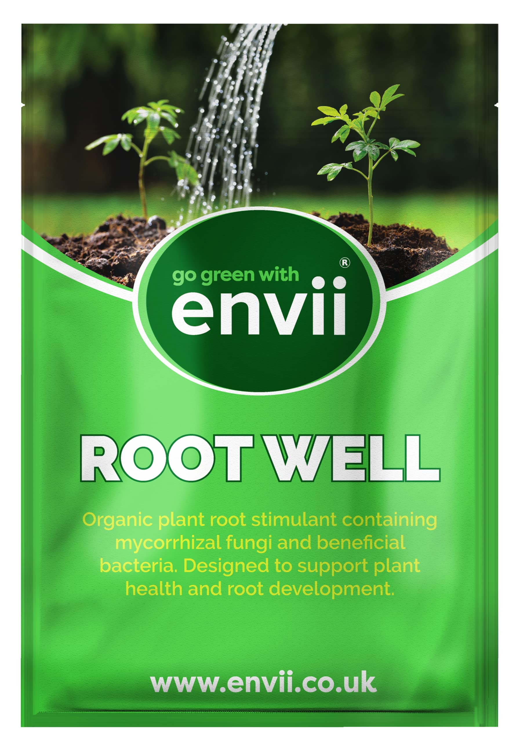 Buy envii Root Well - Mycorrhizal Fungi Powder Enriched with Bacteria ...