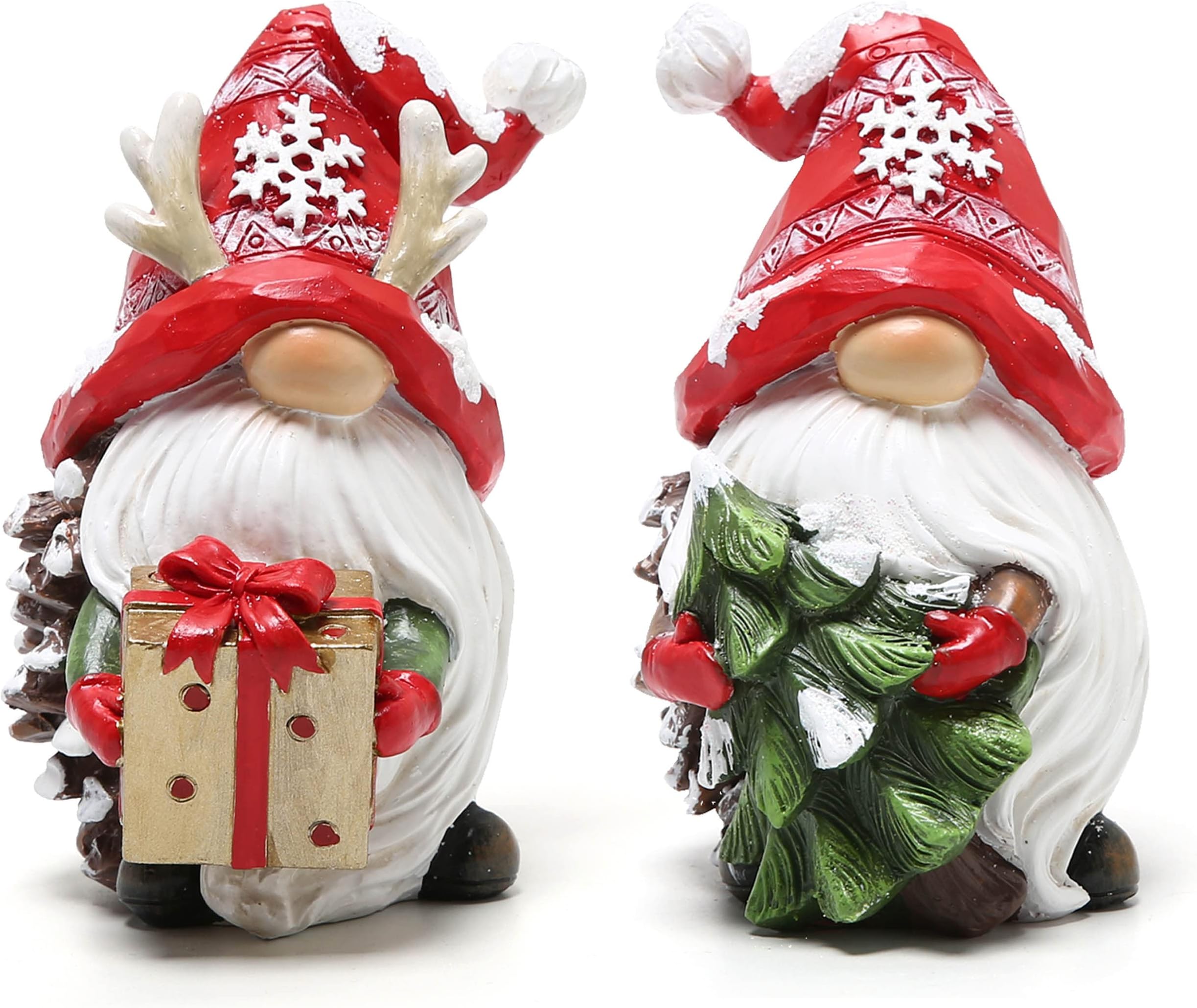 Amazon.com: Hodao Christmas Tree Gnomes Decorations Indoor Home Decor ...