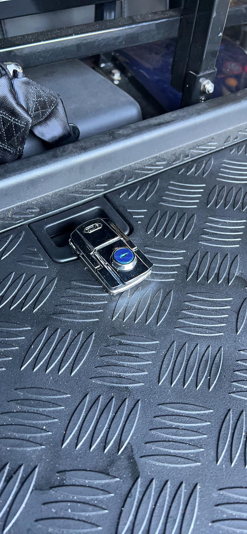 Amazon.com: Motorcycle Trunk Lock Iron Motorcycle Rear Trunk Lock Anti ...