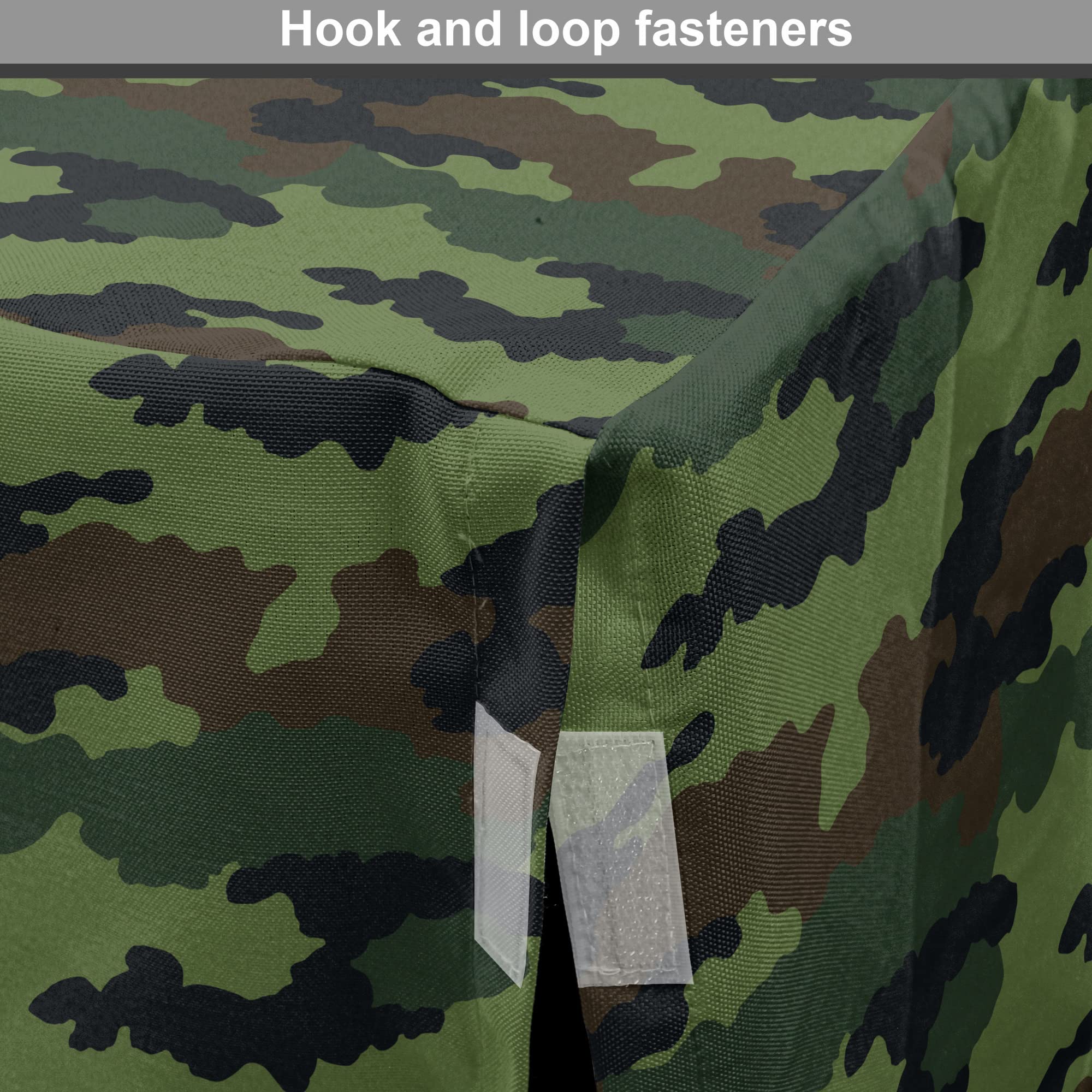 Snapklik.com : Camo Print Dog Crate Cover, Camouflage Pattern Of Modern ...