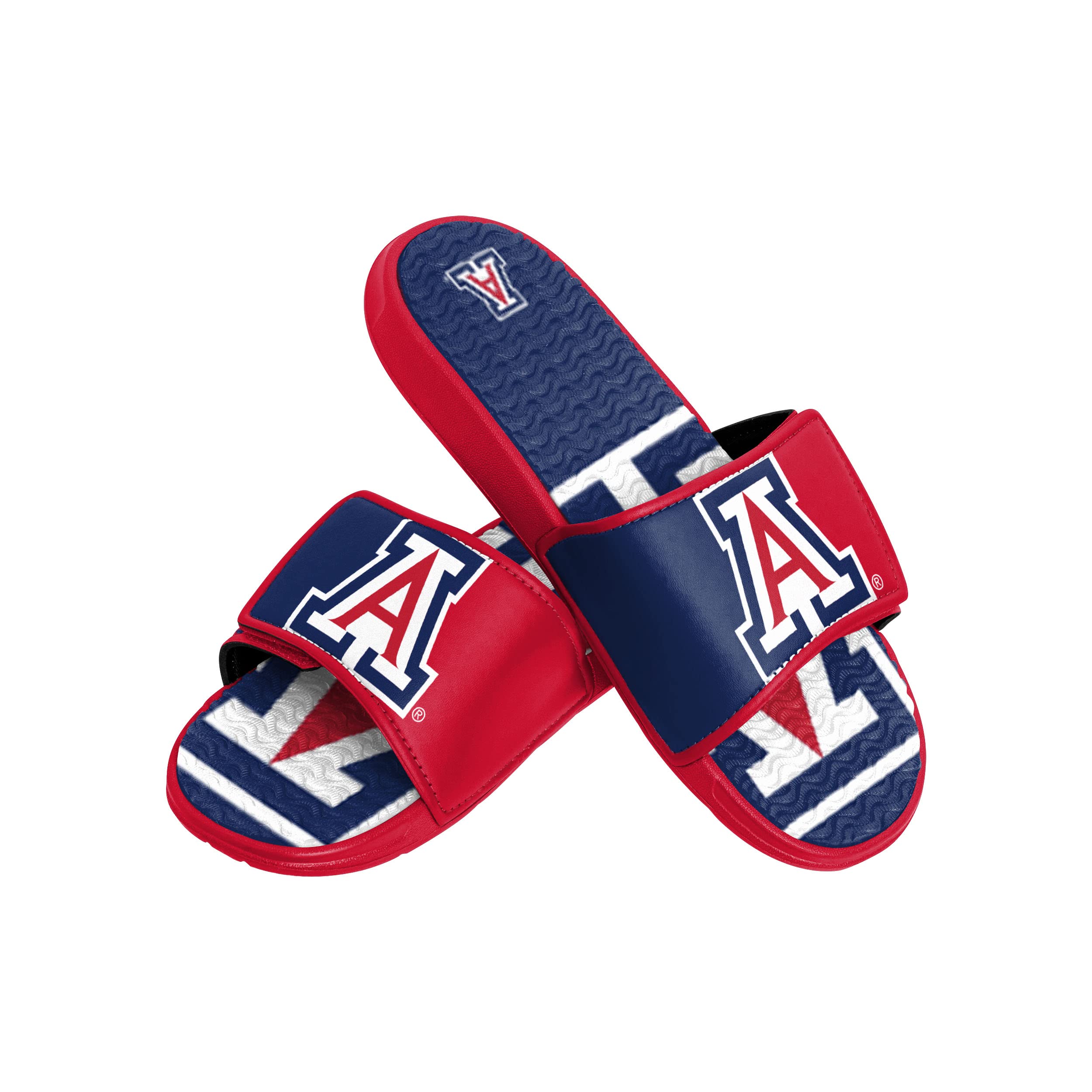 Snapklik.com : FOCO Arizona Wildcats NCAA Mens Colorblock Big Logo Gel ...