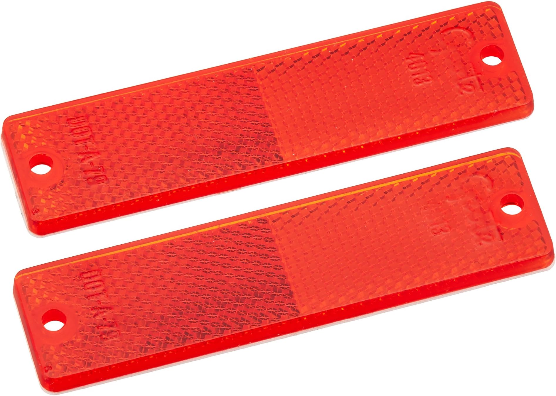 Amazon.com: Grote 40132-5 Red Mini Stick-On / Screw-Mount Rectangular ...